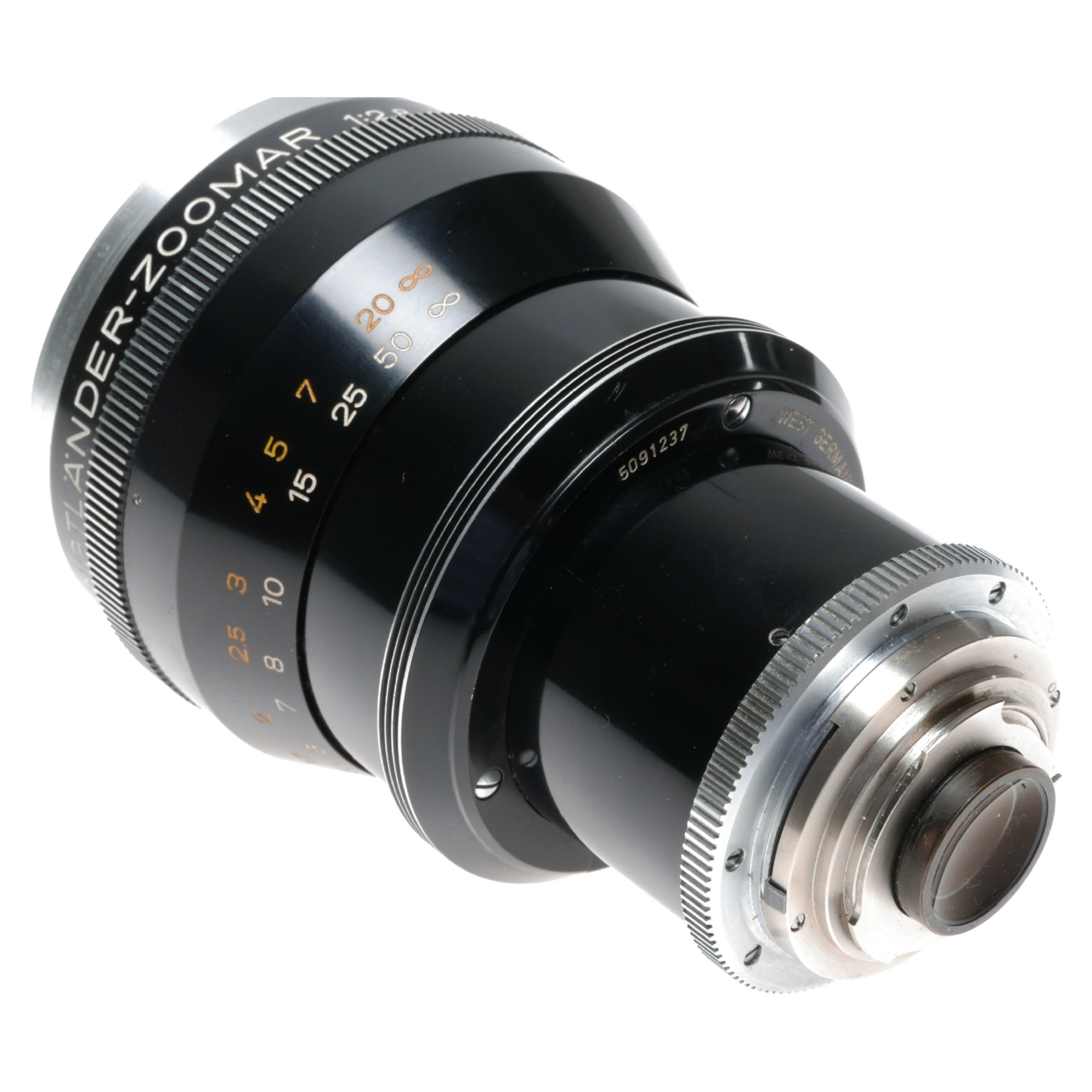 Voigtlander Zoomar 2.8 f=36-82mm Film Camera Lens - Vintage Lens ...