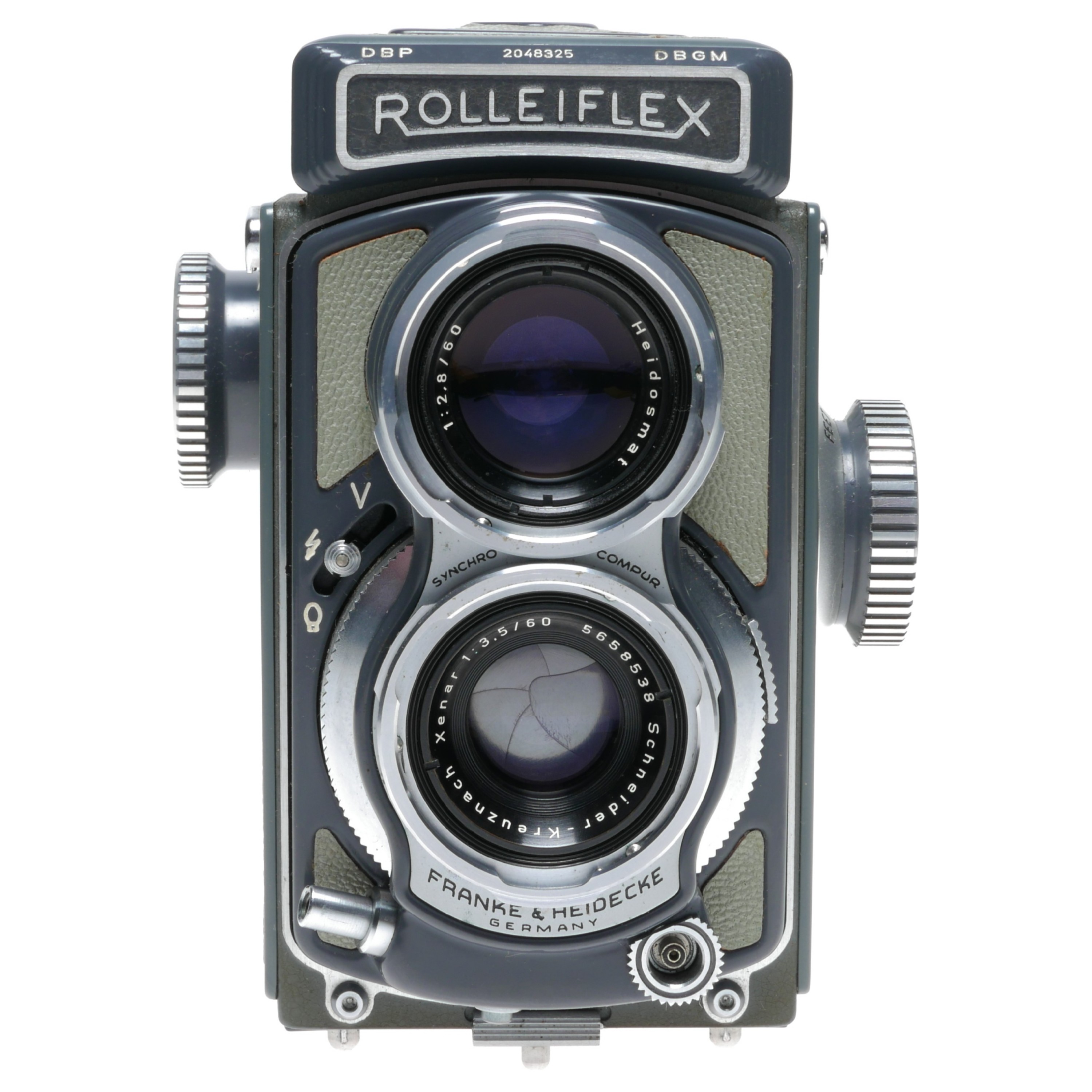 Rolleiflex 4x4 Gray Baby TLR Model K5 Film Camera - Vintage Film Camera ...