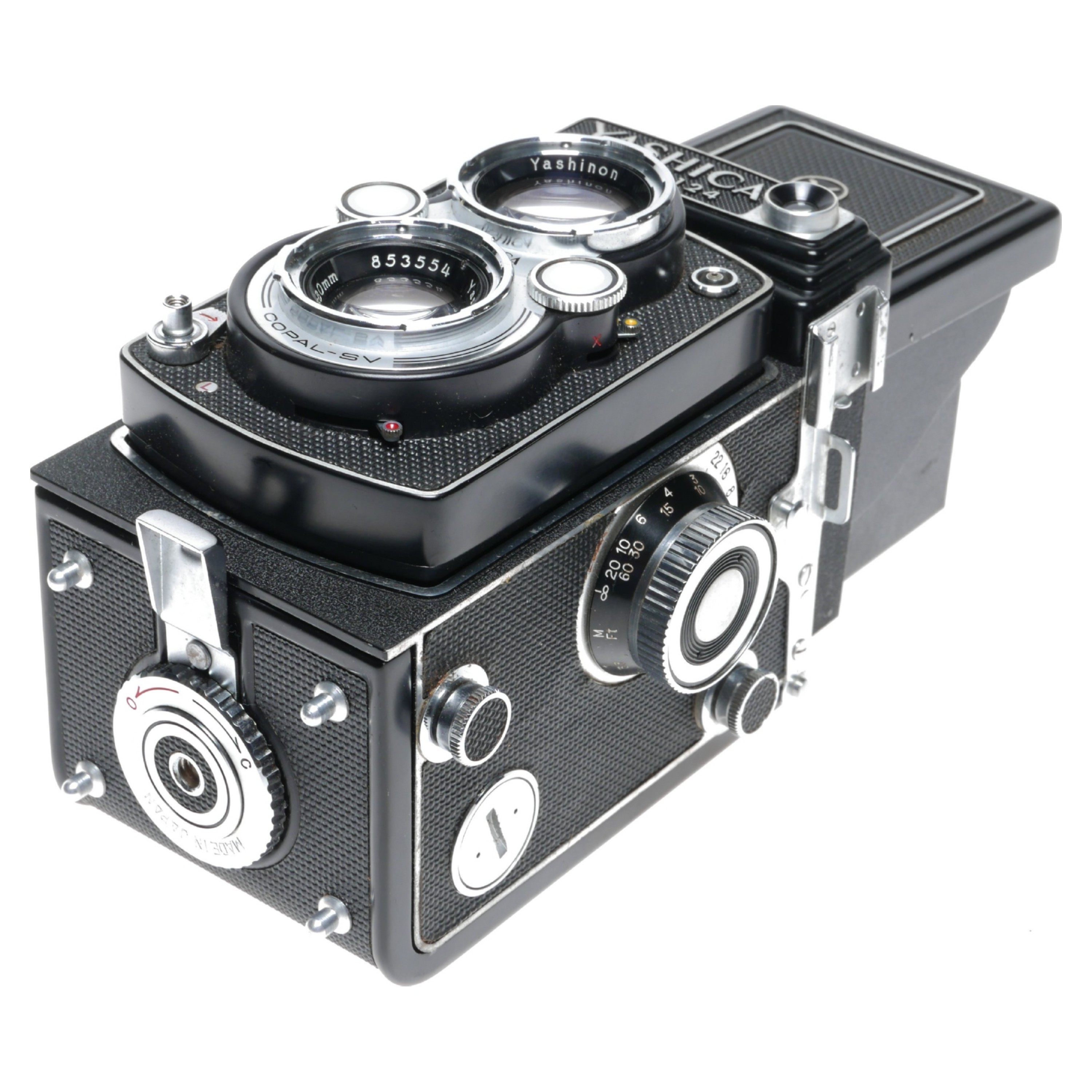 Yashica Mat-124 TLR Medium Format 120 Roll Film Camera - Vintage Film ...