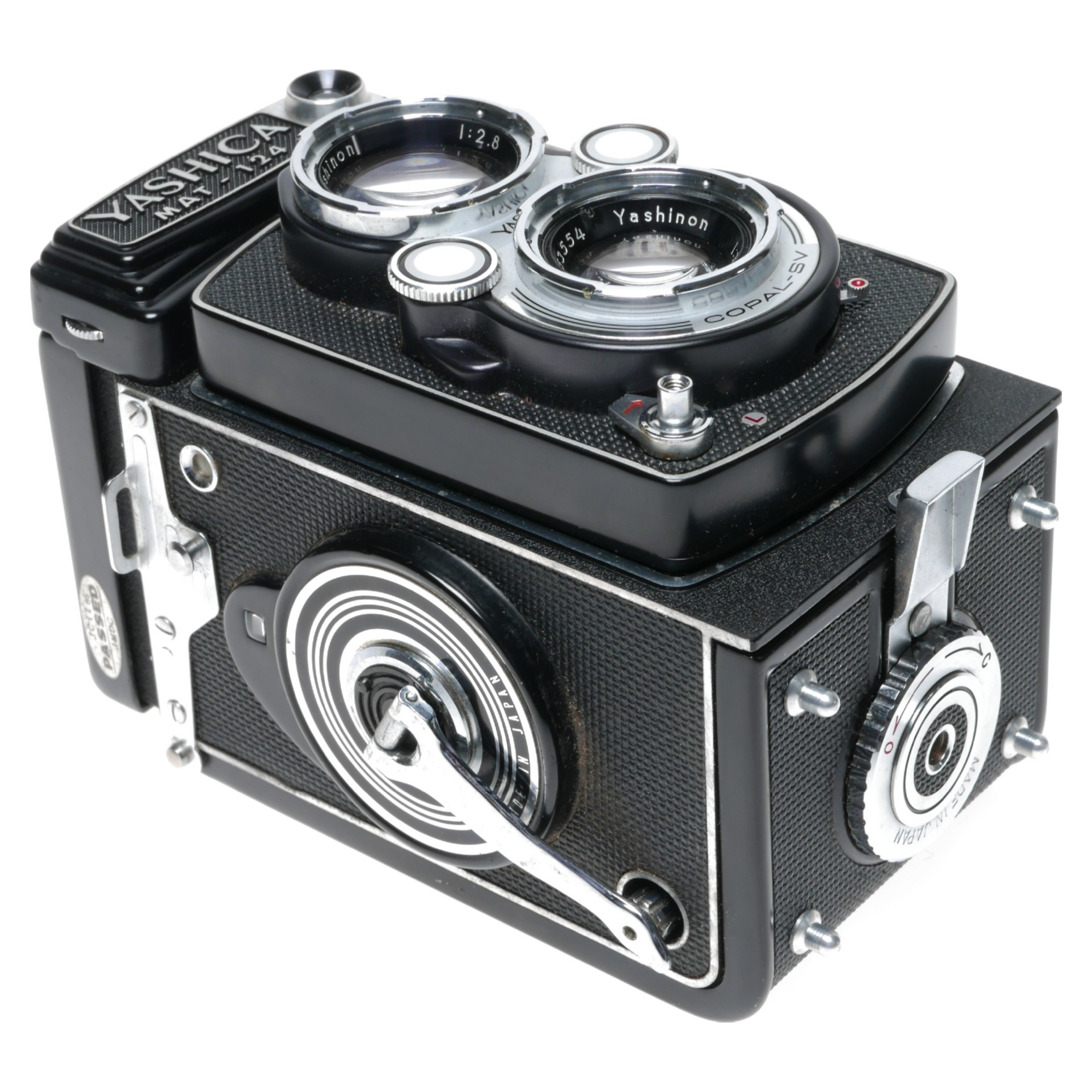 Yashica Mat-124 TLR Medium Format 120 Roll Film Camera - Vintage Film ...