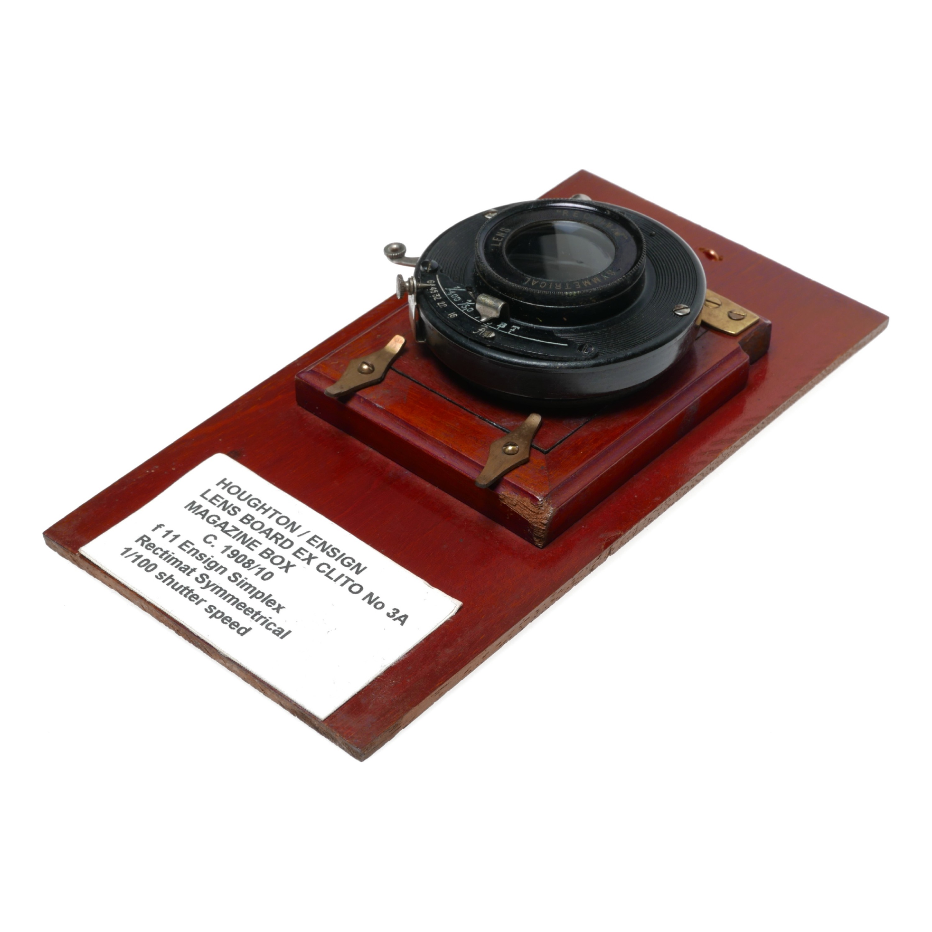 Houghton Klito No.3A Camera Ensign Simplex Rectimat Symmetrical Lens ...