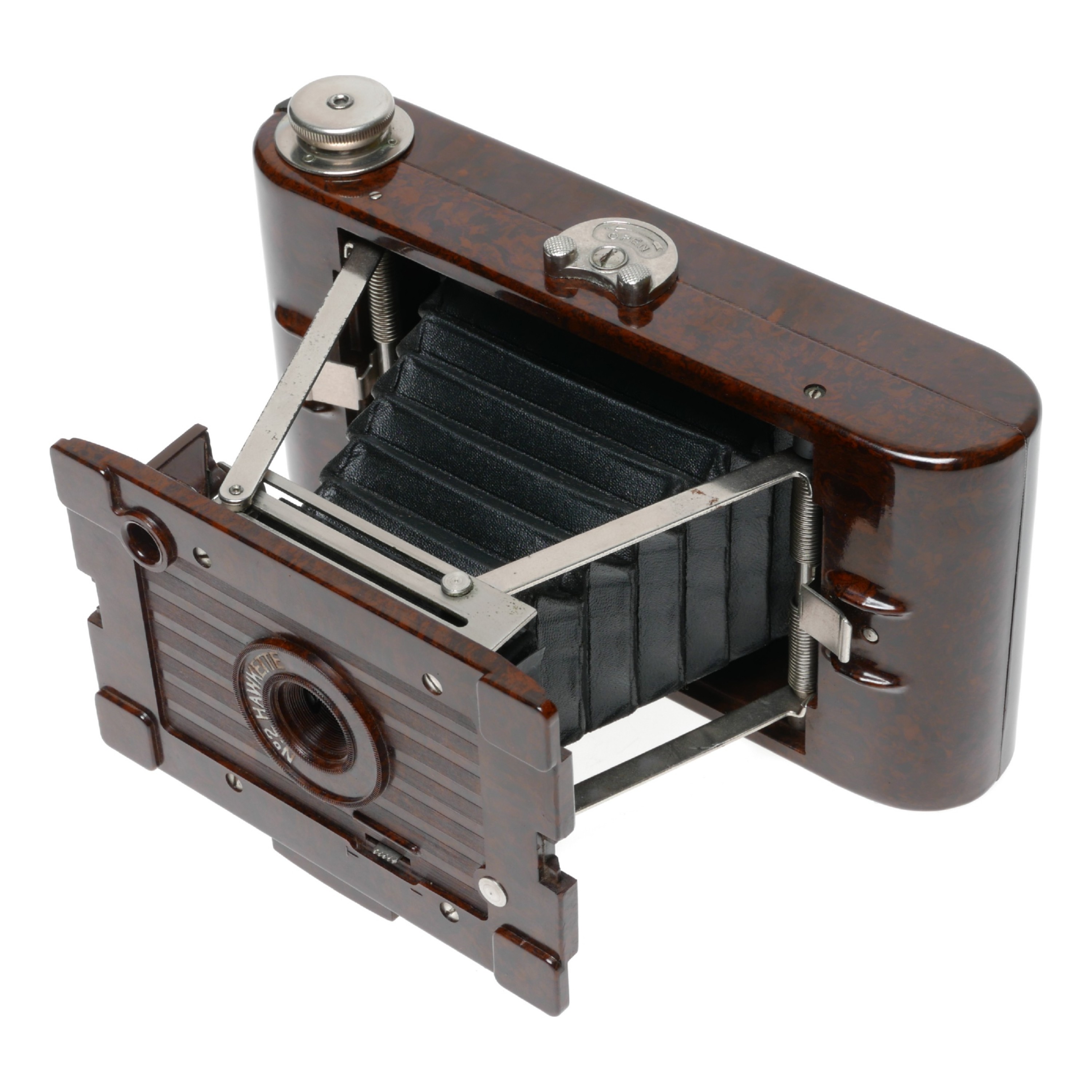 Kodak No.2 Hawkette Bakelite 120 Film Folding Camera 6x9 - Vintage 6x9 ...