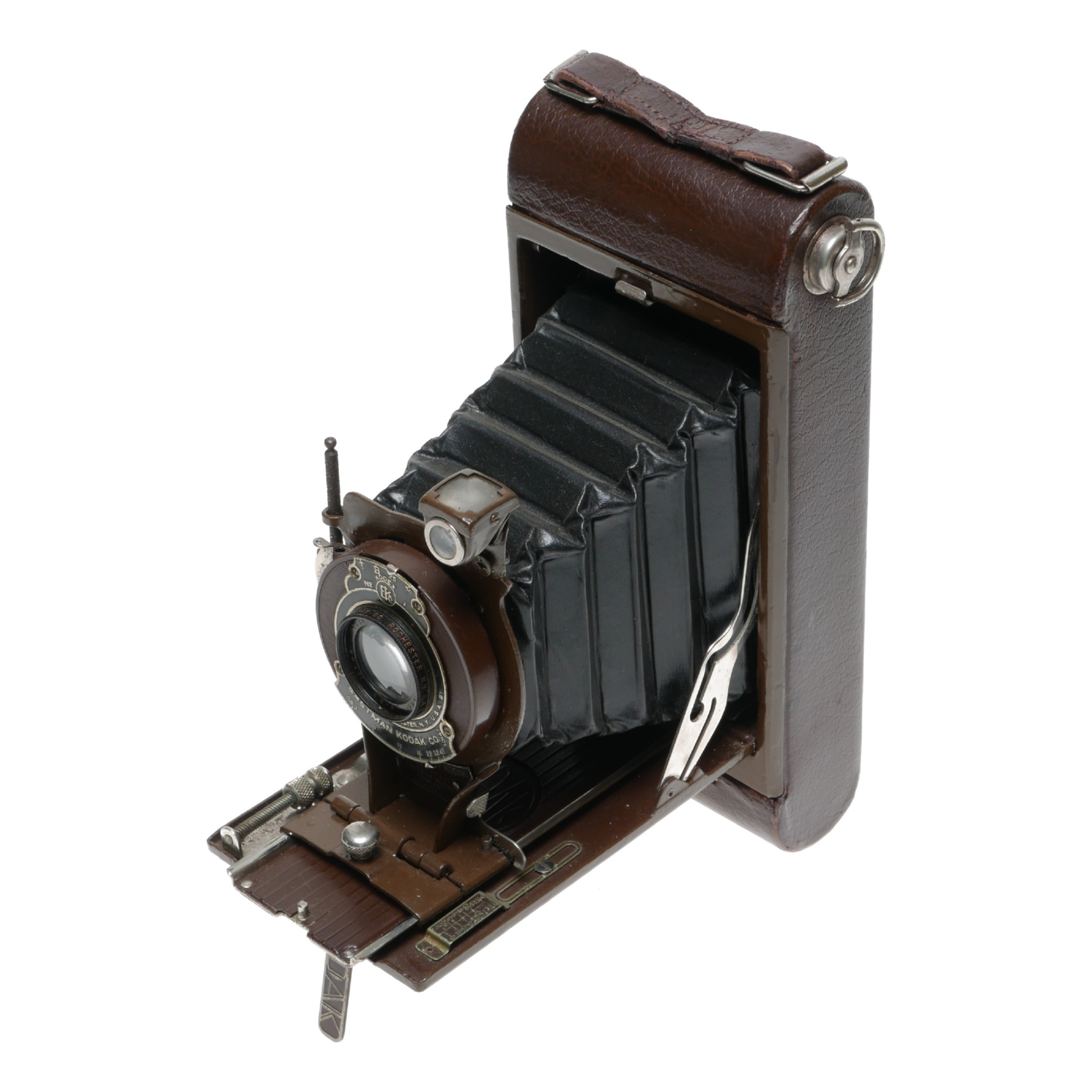 Kodak No.1A Pocket Colored Series Brown Folding Camera - Vintage ...