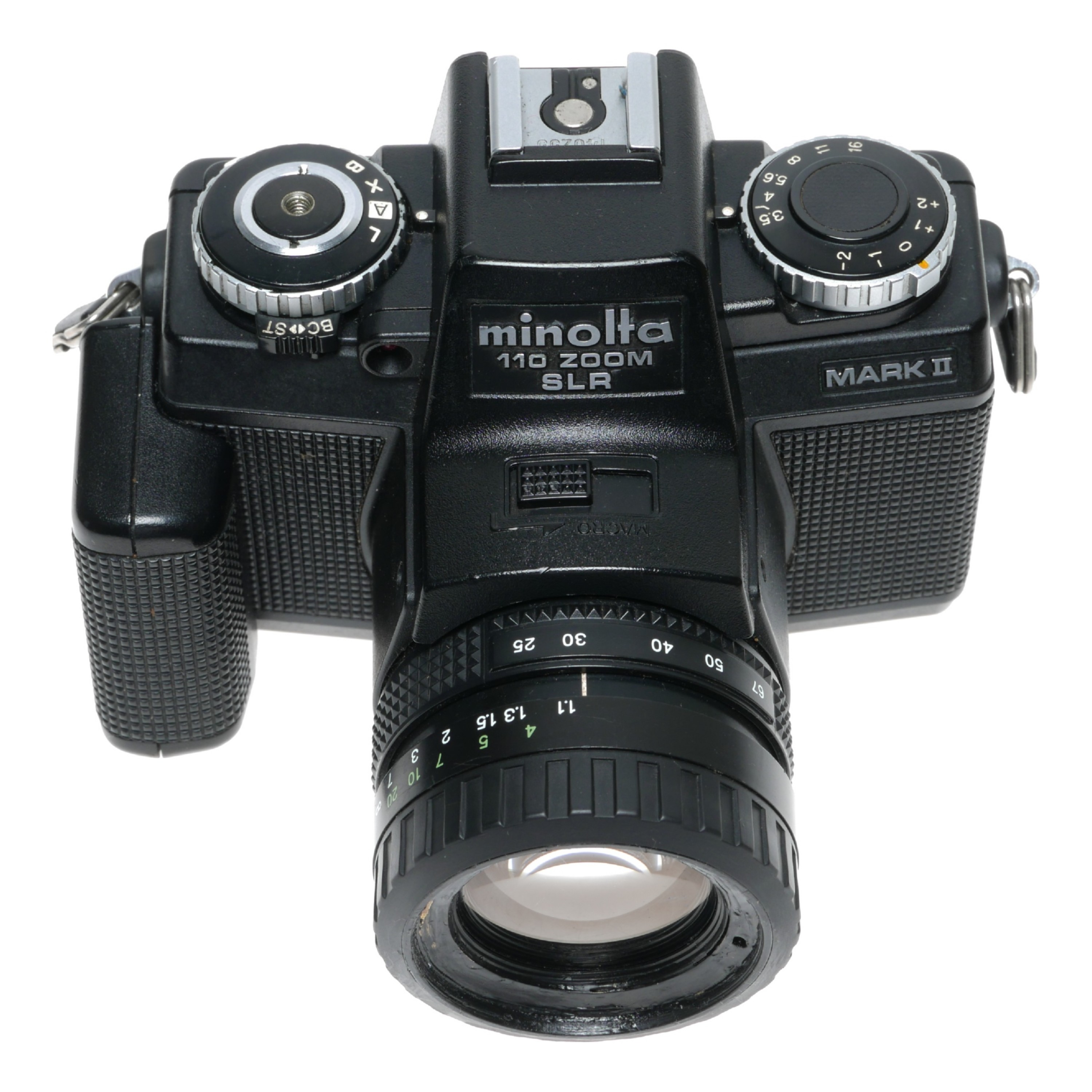 Minolta Mark II 110 Zoom Miniature SLR Film Camera