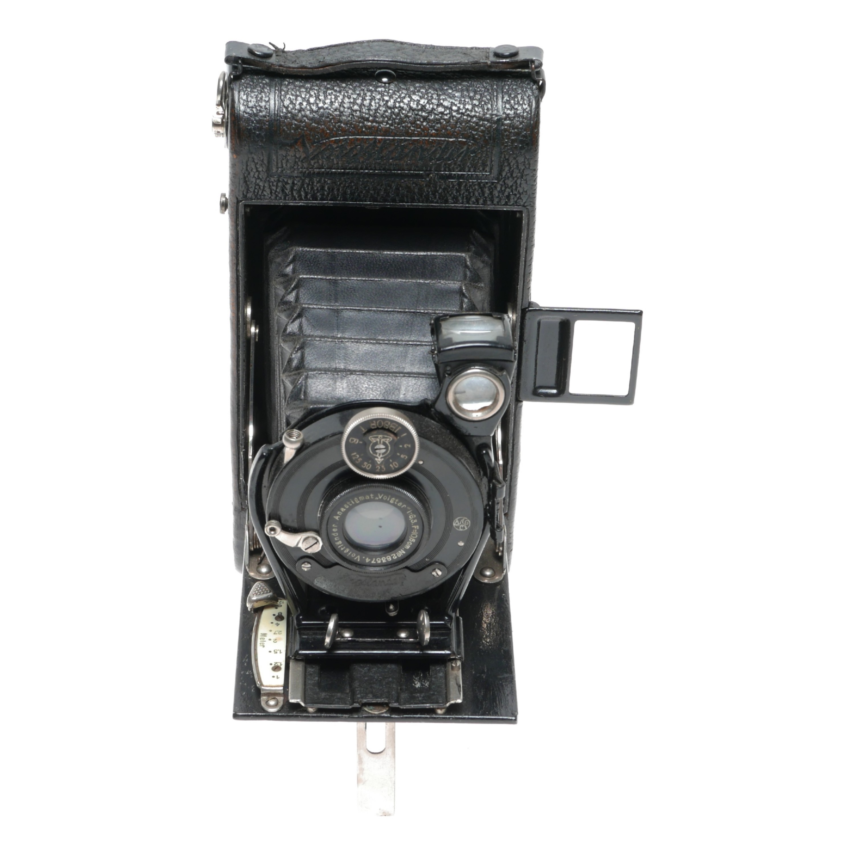 Voigtlander Rollfilm Folding Camera Ibsor Shutter 1:6.3 f=10.5cm ...