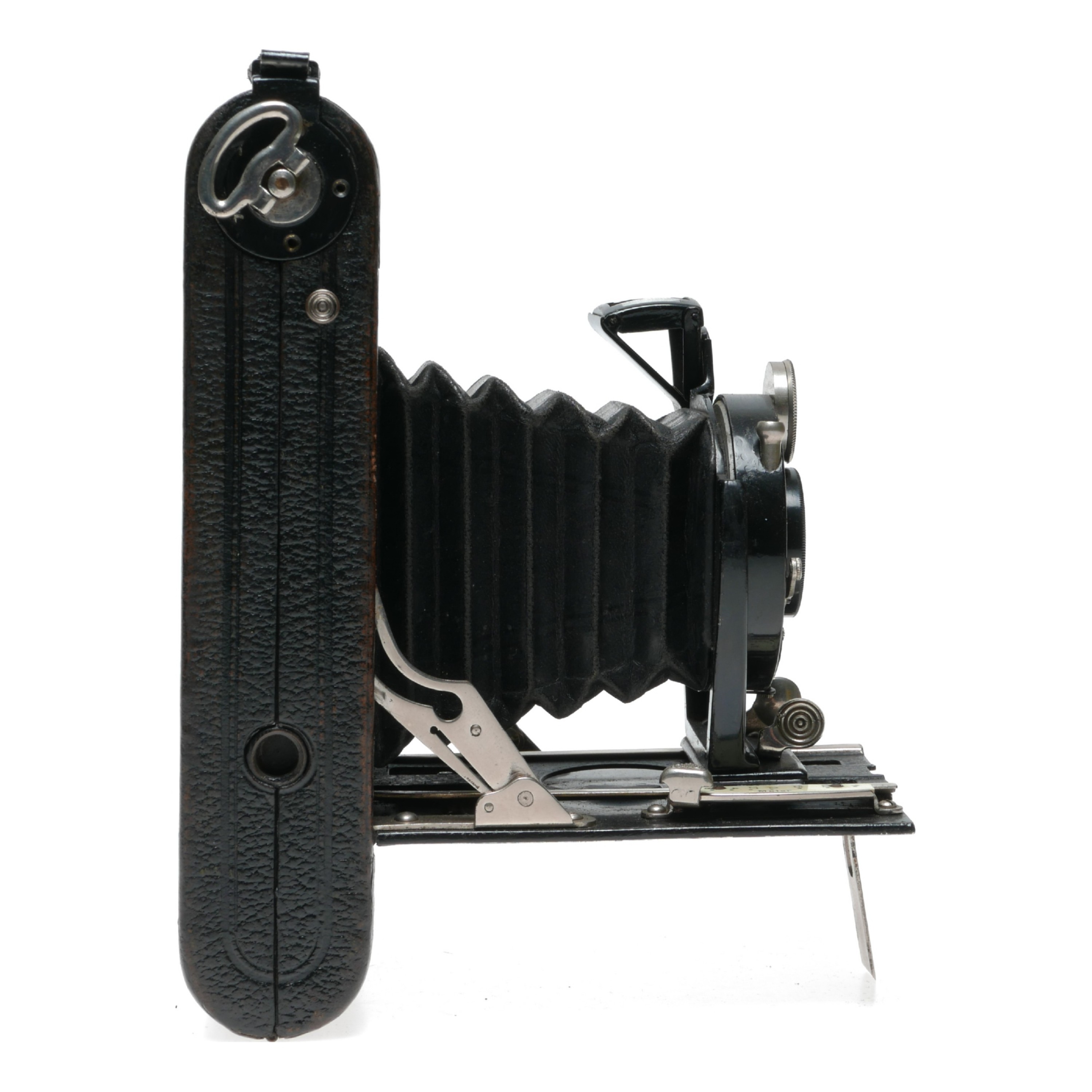 Voigtlander Rollfilm Folding Camera Ibsor Shutter 1:6.3 f=10.5cm ...
