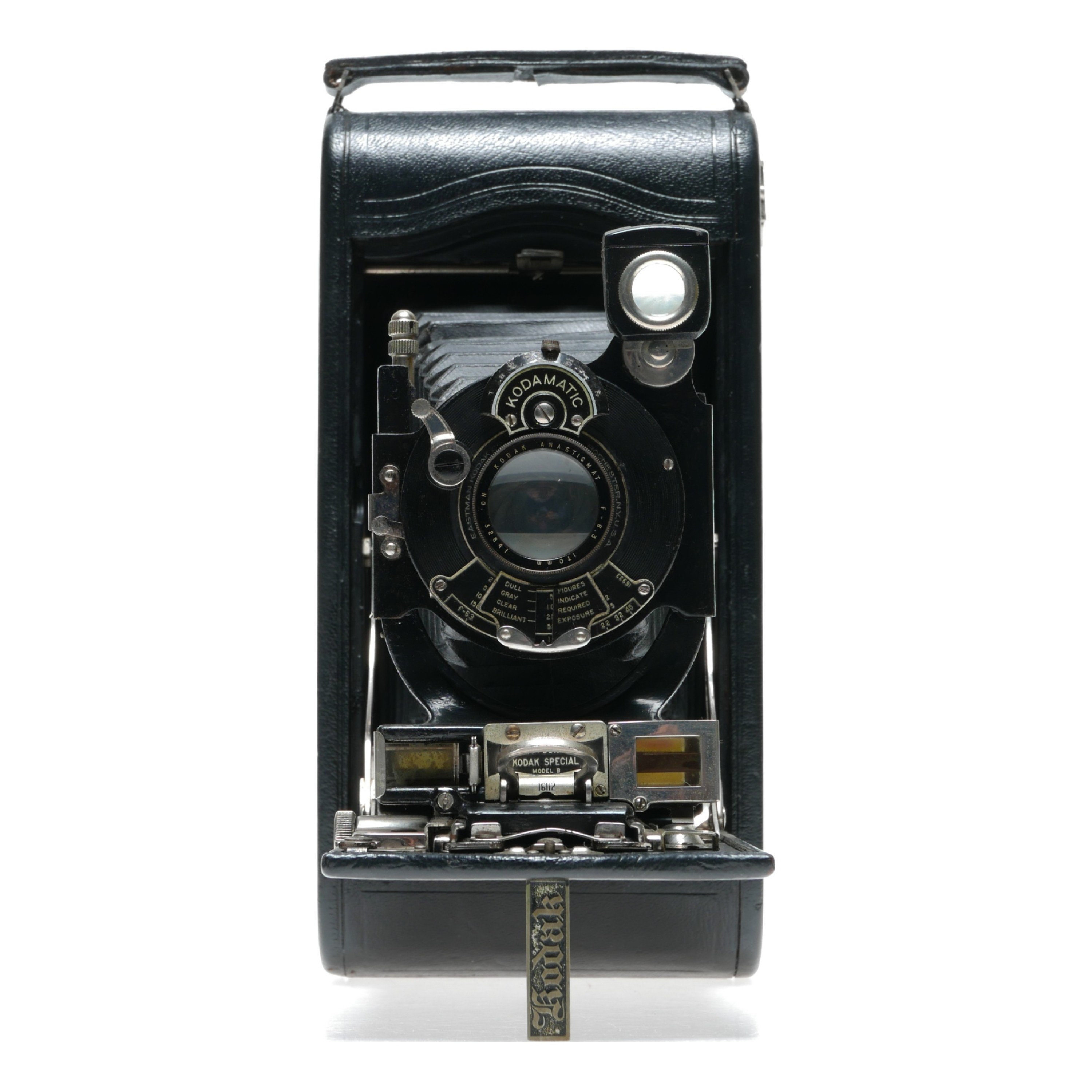 Kodak 3A Autographic Special Model B Rangefinder Camera F-6.3 170mm ...