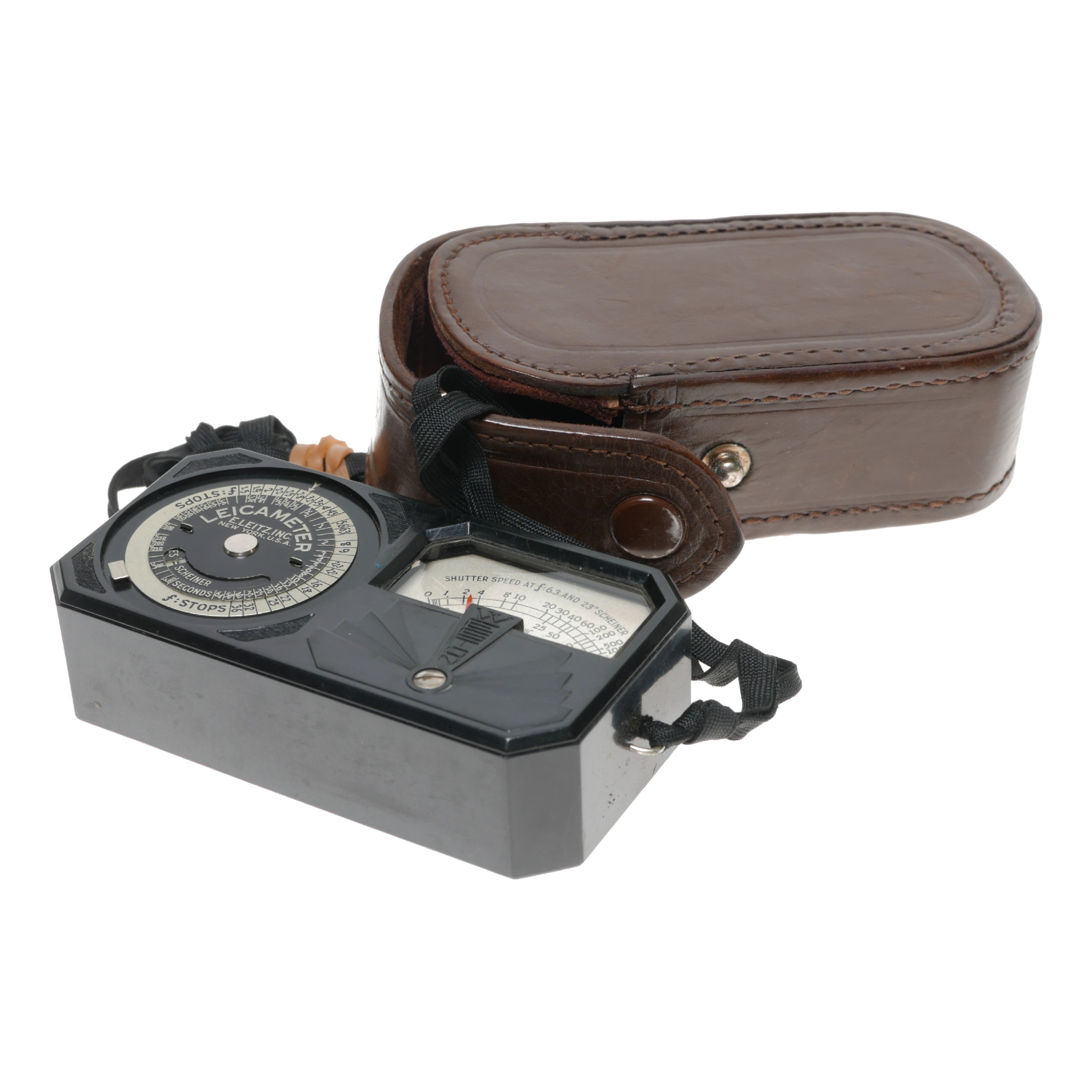 Leicameter photronic exposure meter Weston model 650 Leitz N.Y ...