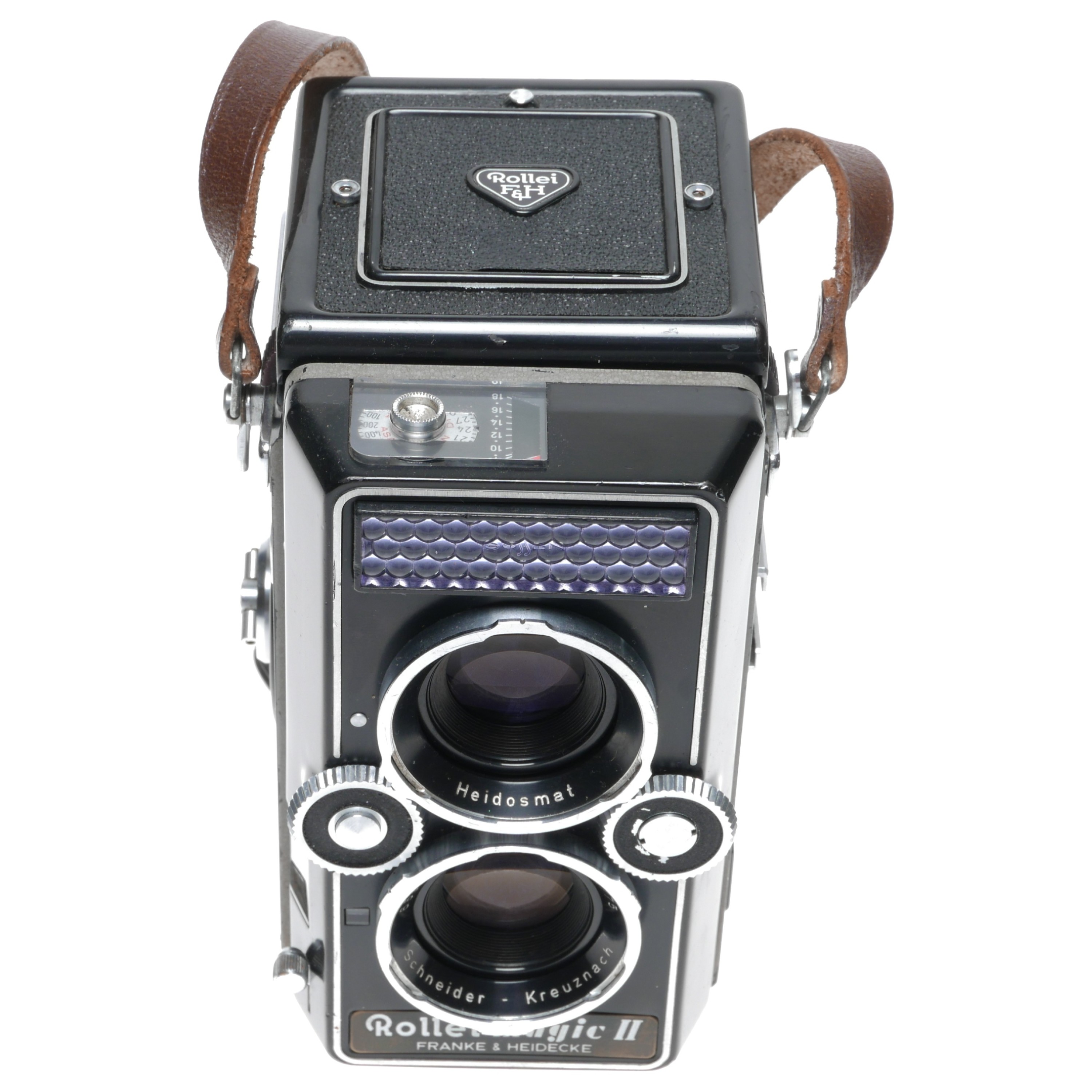 Rollei Magic II TLR 6x6 Film Camera Xenar 1:3.5/75 Lens - Vintage Lens ...