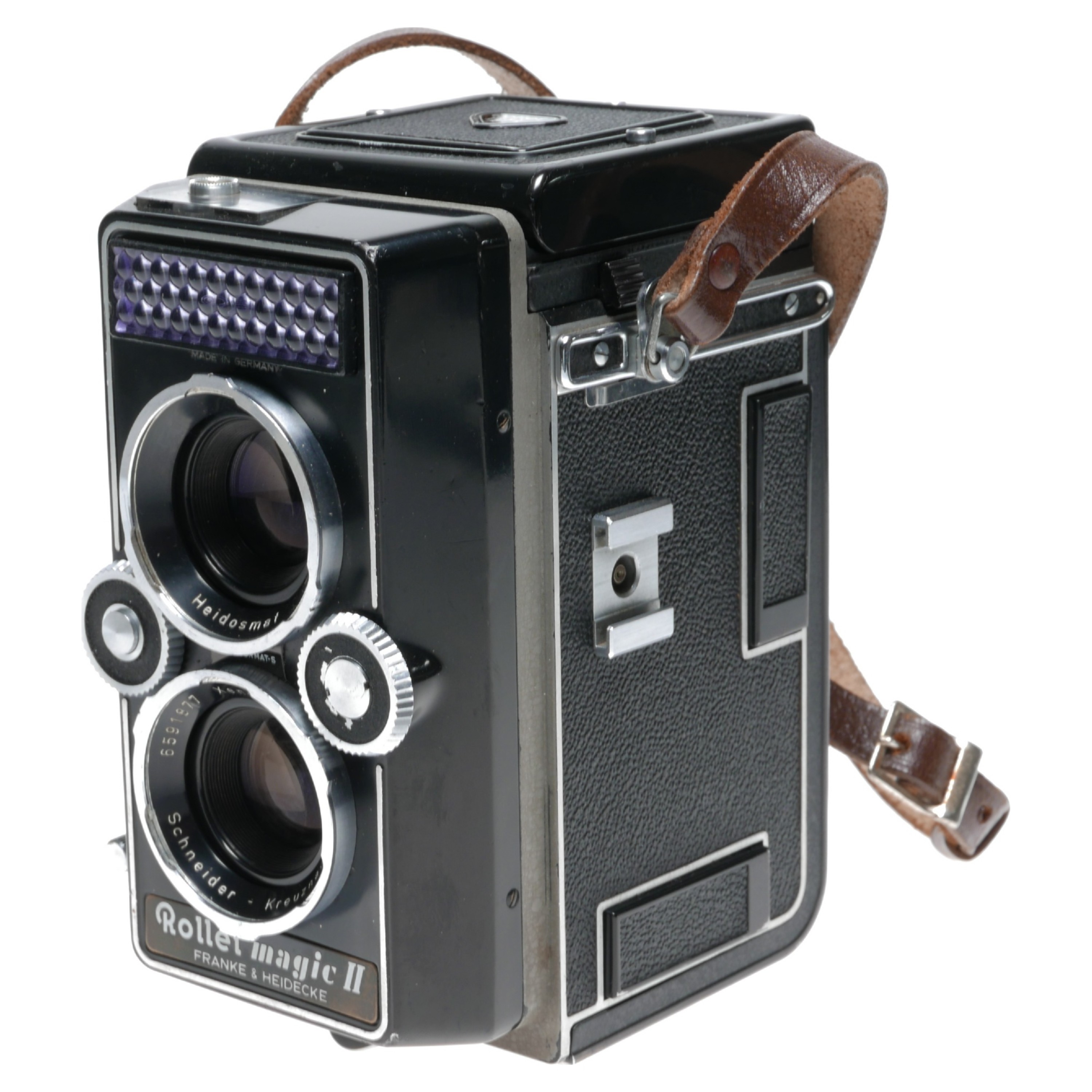 Rollei Magic II TLR 6x6 Film Camera Xenar 1:3.5/75 Lens - Vintage Lens ...