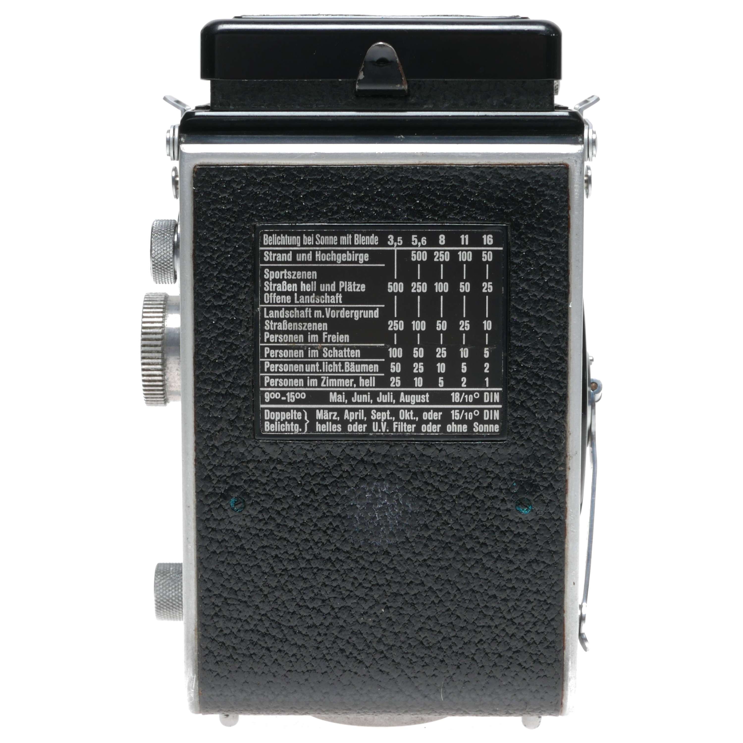 Rolleiflex Automat Model 1 TLR Film Camera Carl Zeiss Jena Tessar 3.5/7 ...