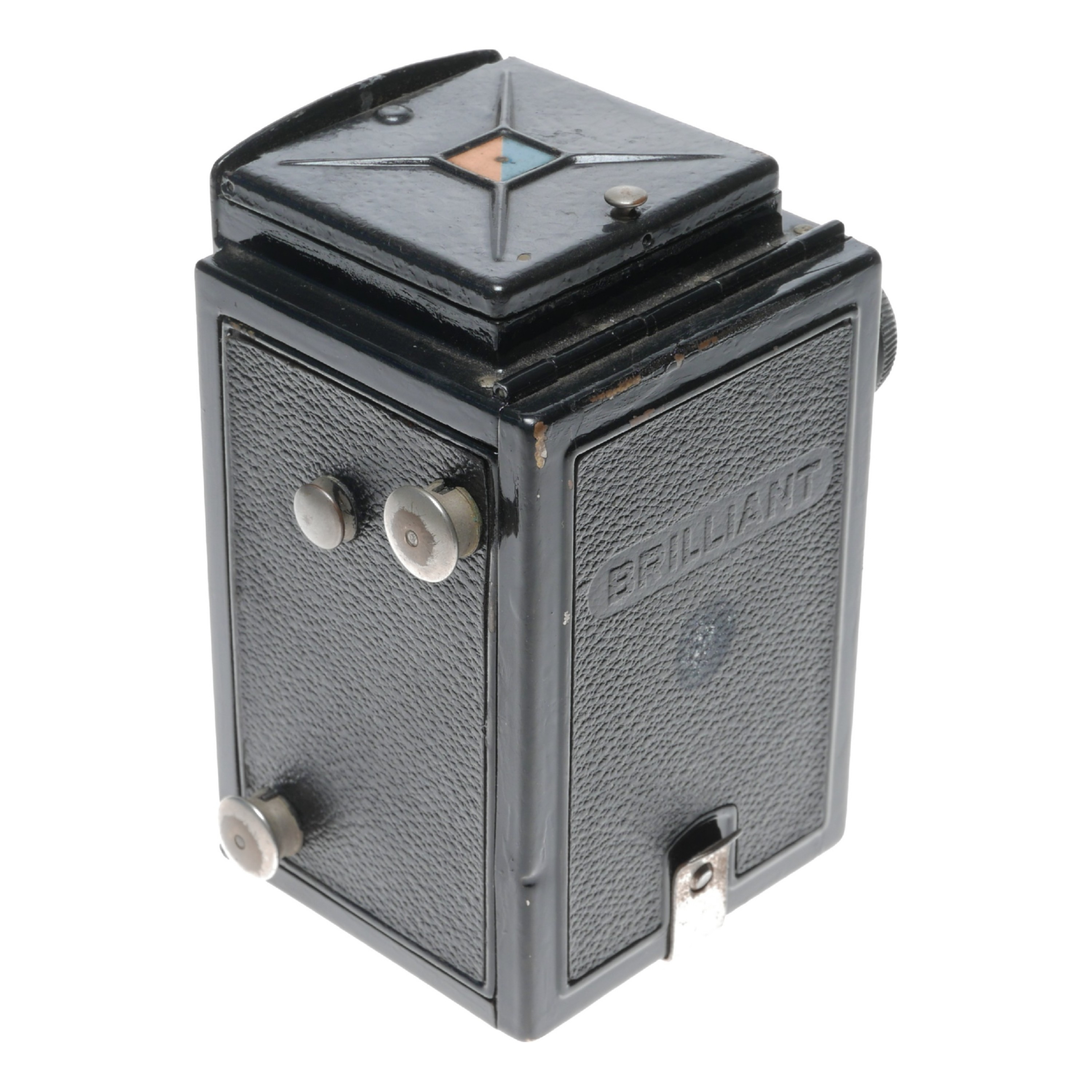 Voigtlander Brillant Metal Body TLR 120 Film Camera Skopar Early Model ...