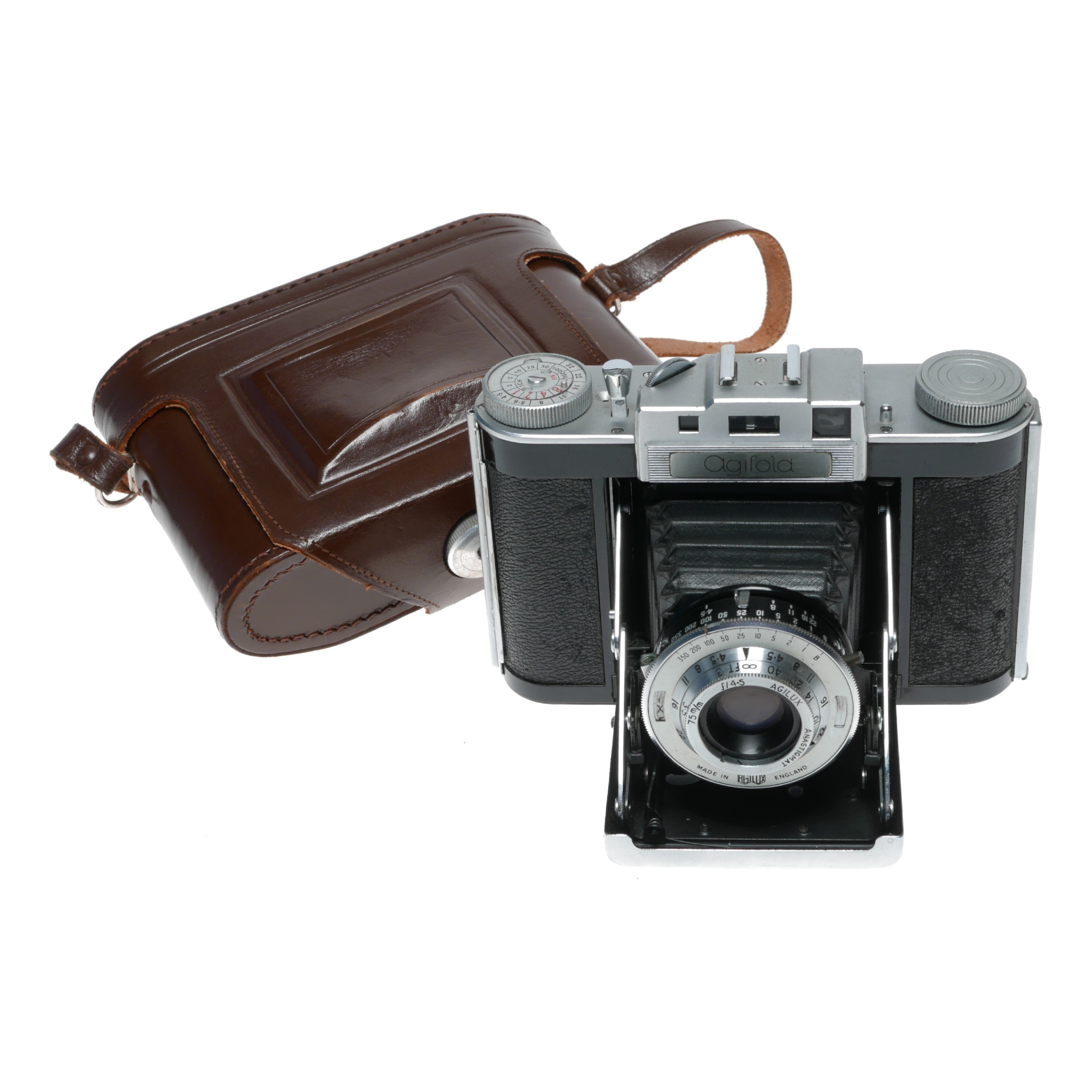 Agilux Agifold III Folding Rangefinder 120 Rollfilm Camera - Vintage ...