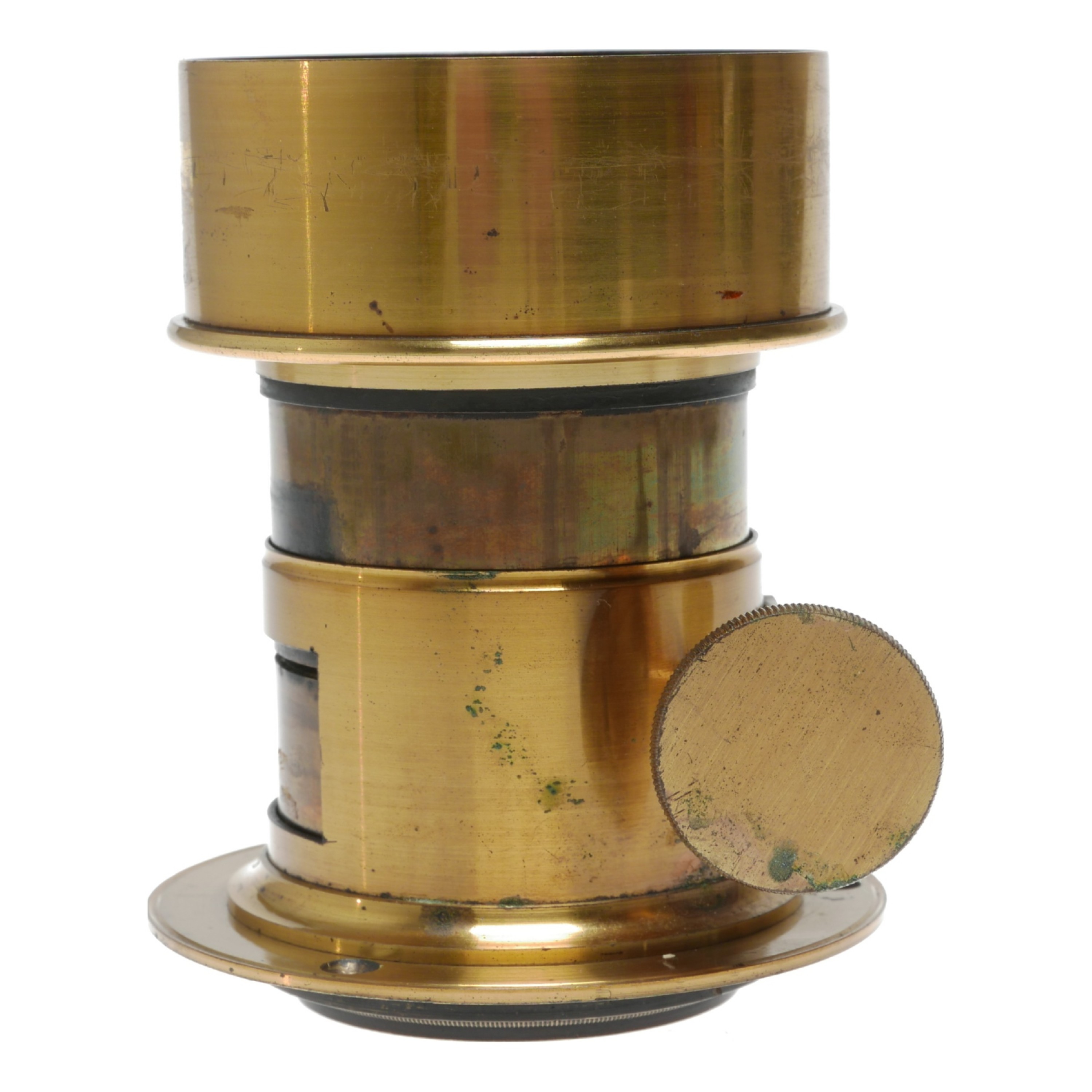 Vintage Brass Lens Film Plate Box Bellows Camera Photography - Vintage ...