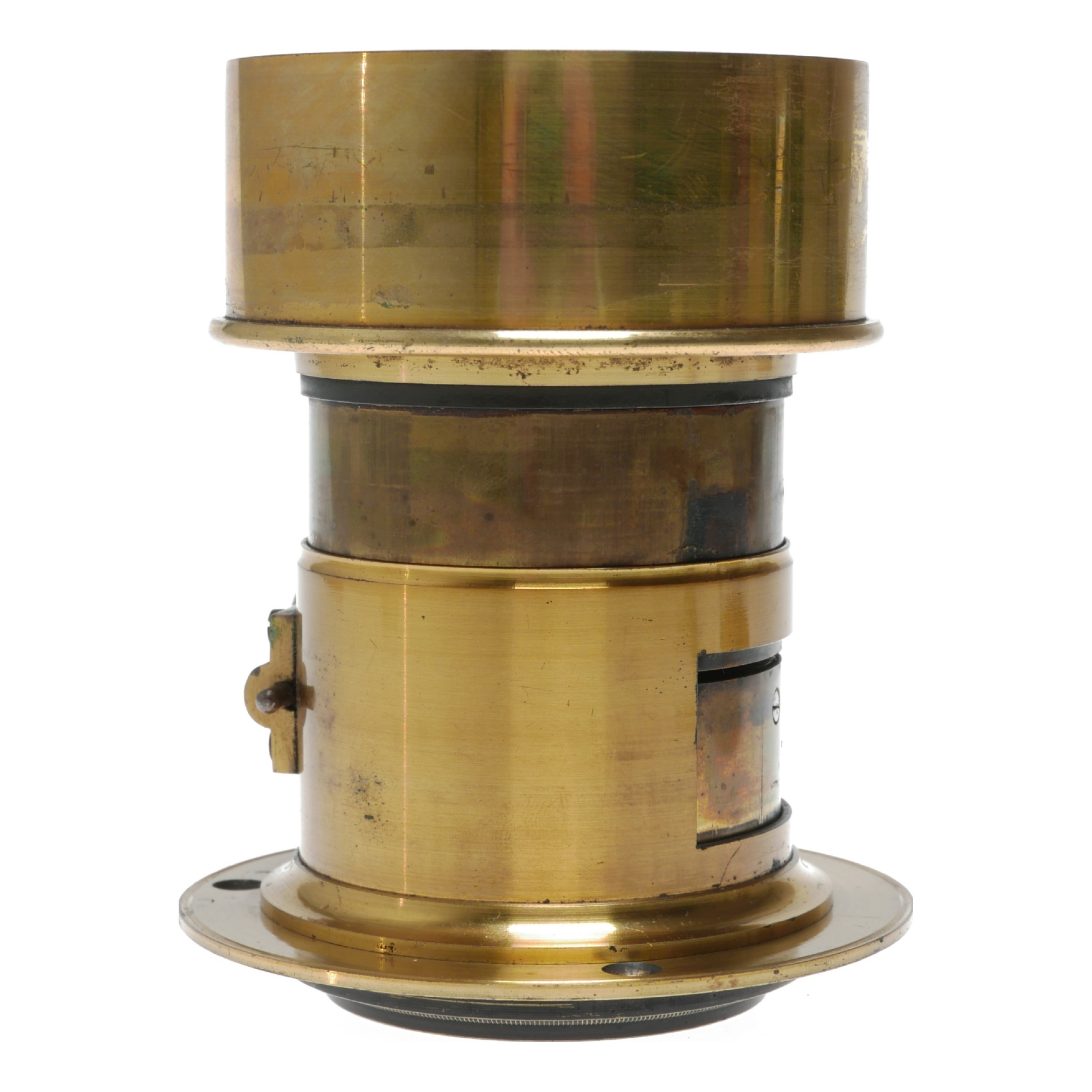 Vintage Brass Lens Film Plate Box Bellows Camera Photography - Vintage ...