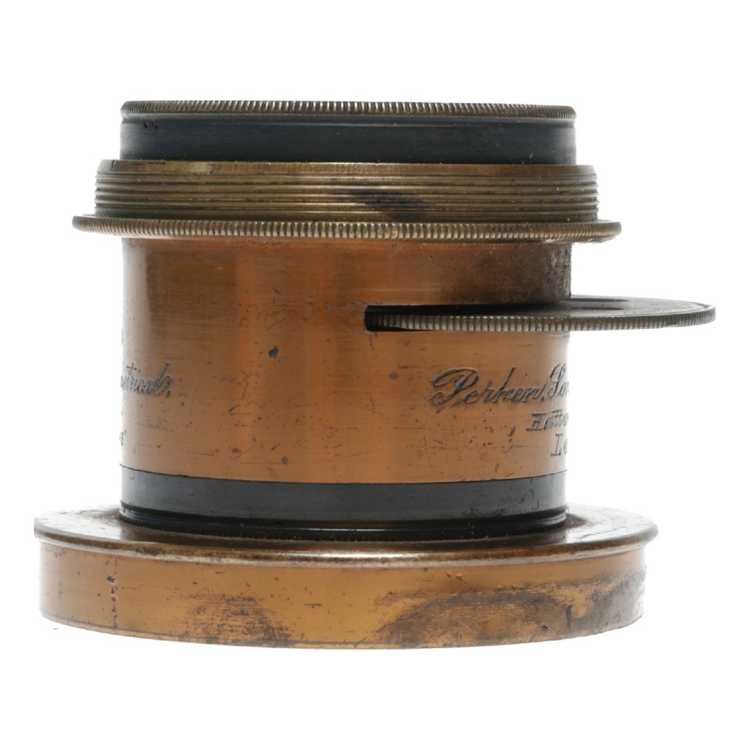 Perken Son Rayment Portable Symmetrical 7x5 Optimus Brass Lens ...