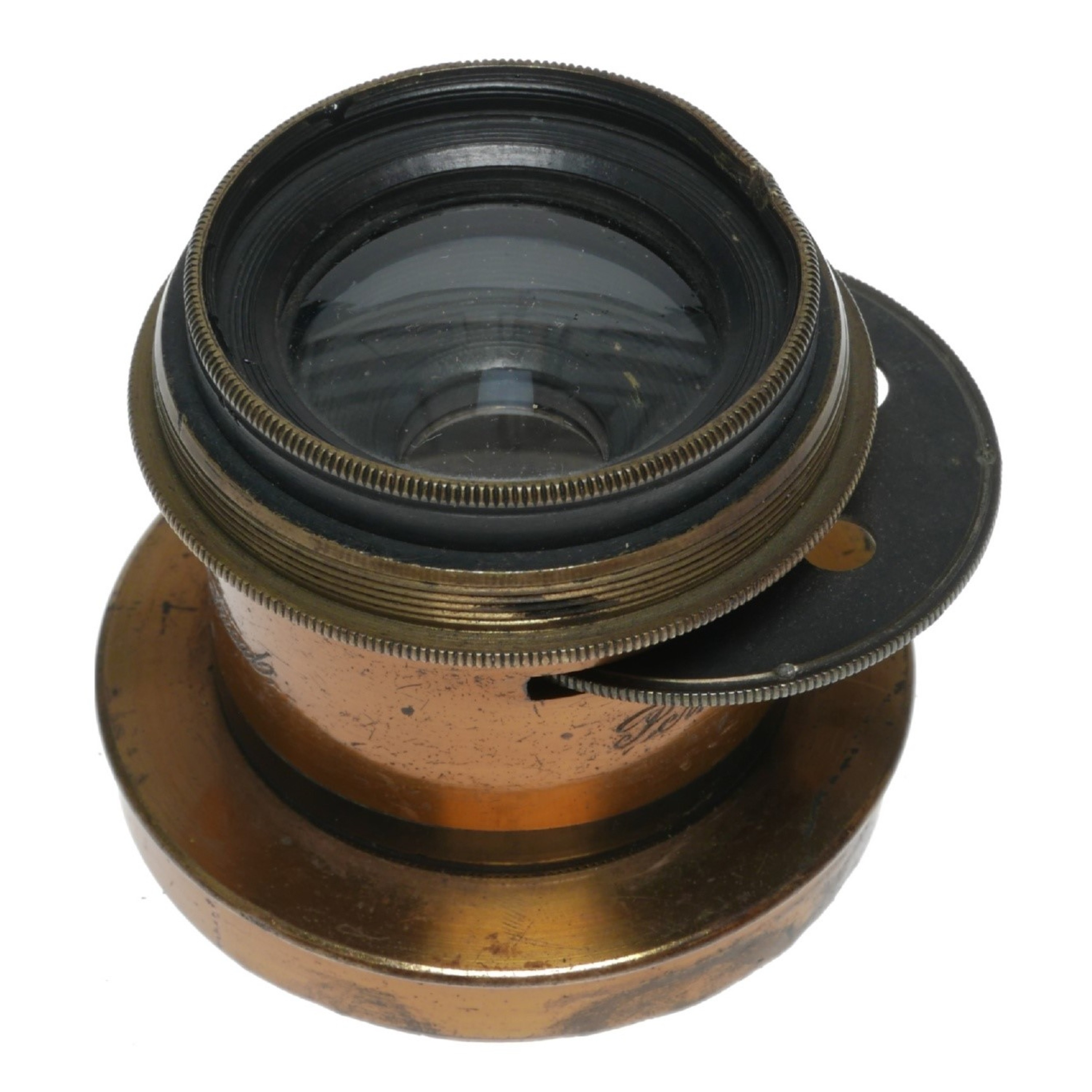 Perken Son Rayment Portable Symmetrical 7x5 Optimus Brass Lens ...
