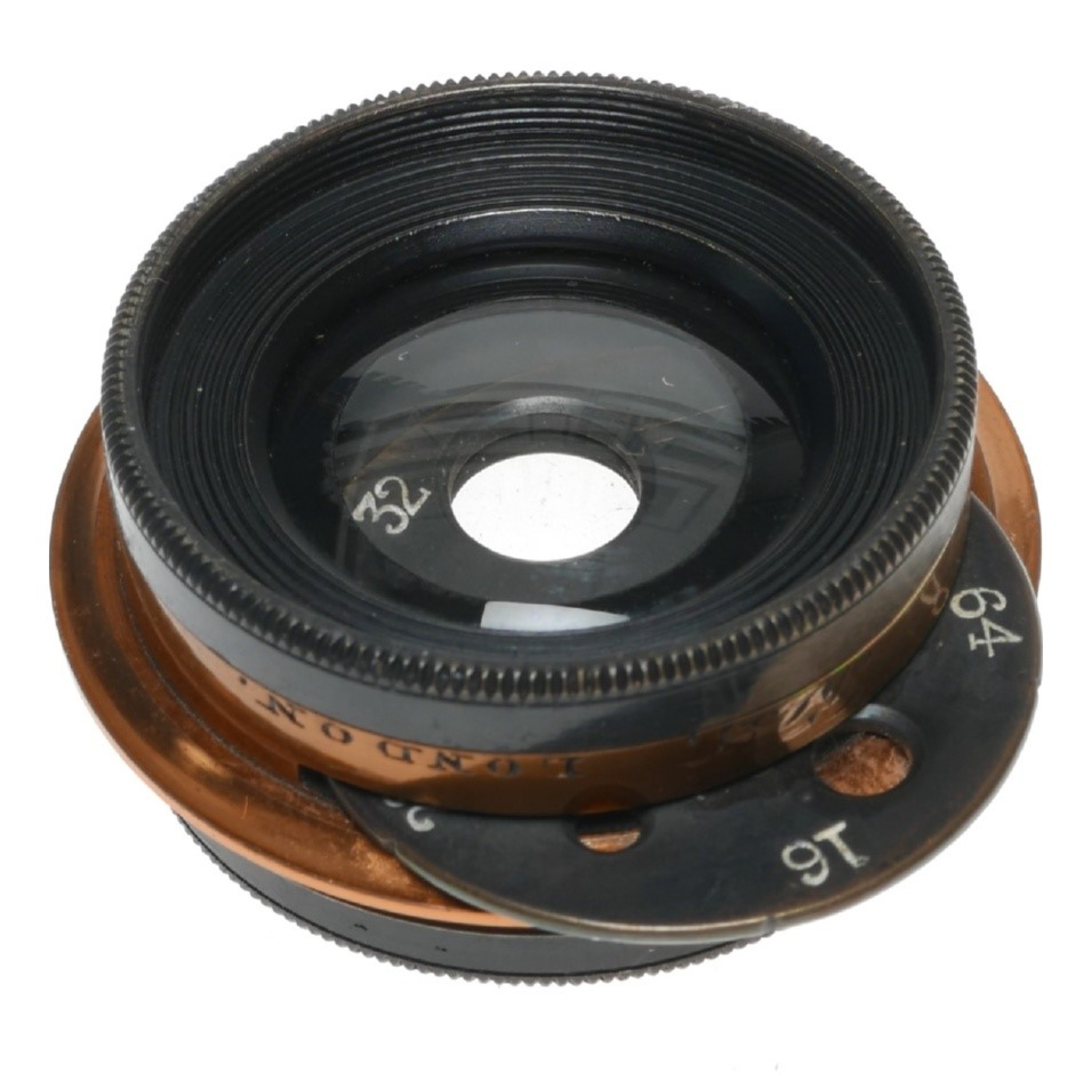 Ross No.3 Wide Angle Symmetrical 5In Brass Field Camera Lens - Vintage ...