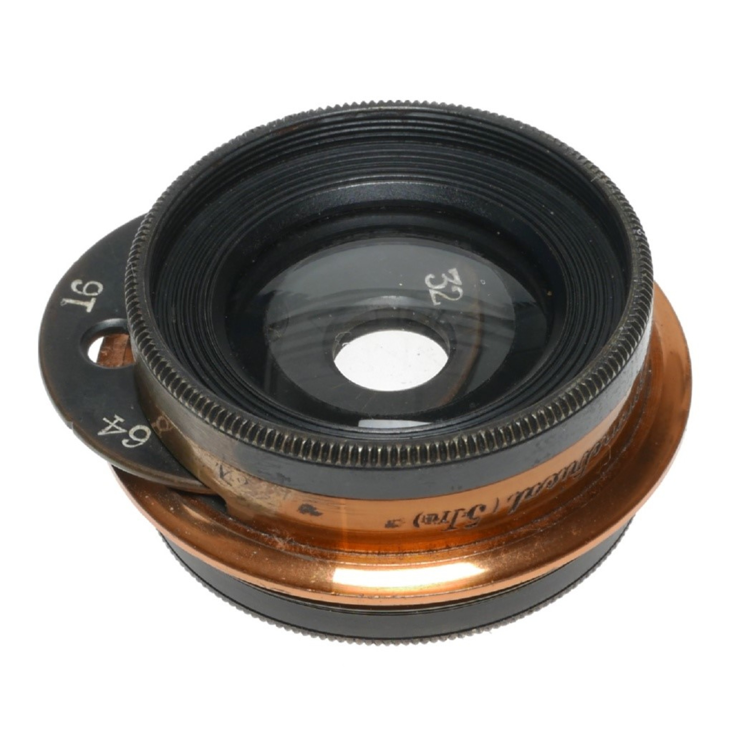 Ross No.3 Wide Angle Symmetrical 5In Brass Field Camera Lens - Vintage ...