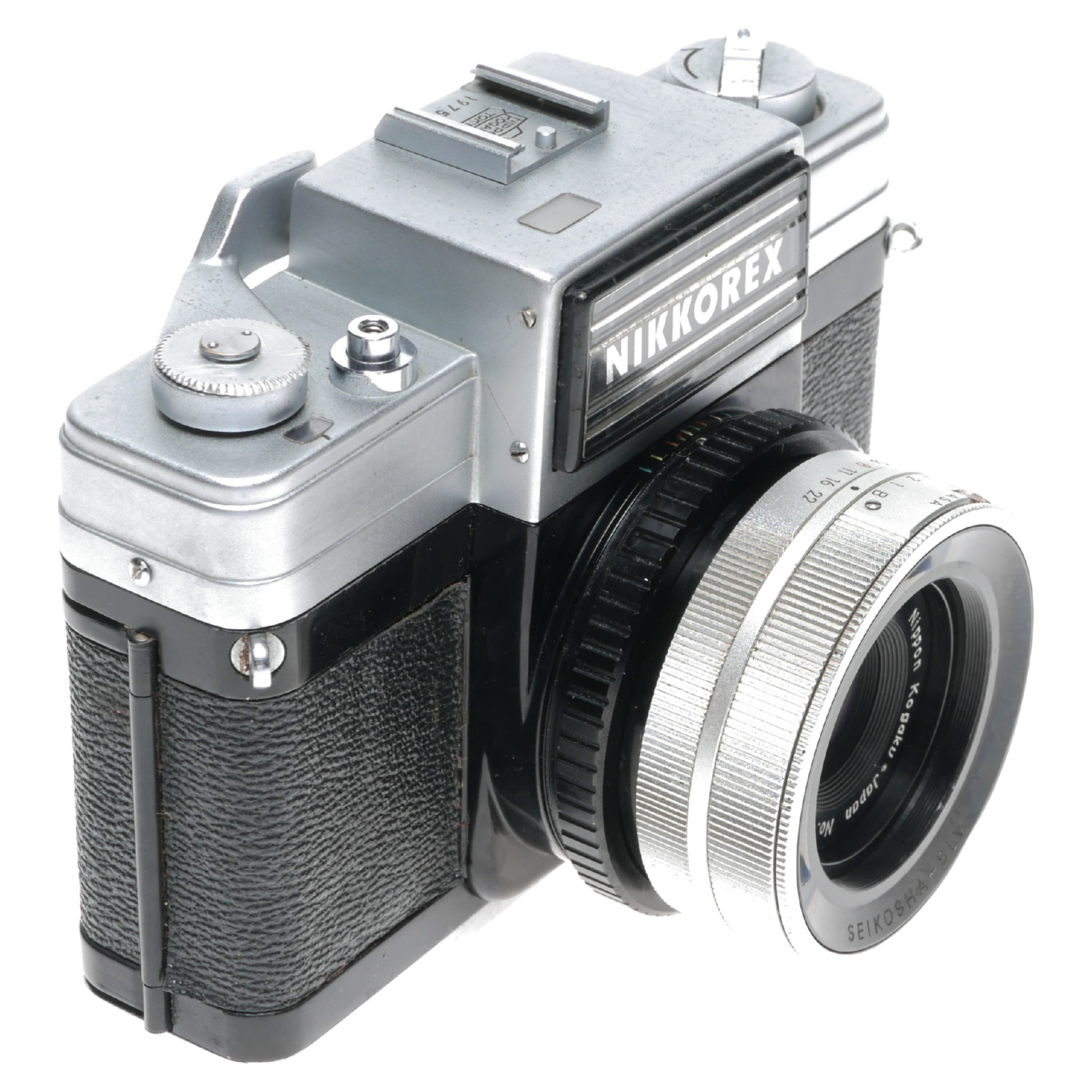 Nikkorex 35-2 35mm Leaf shutter SLR Camera Nikkor-Q 2.5/5cm Sold as is ...