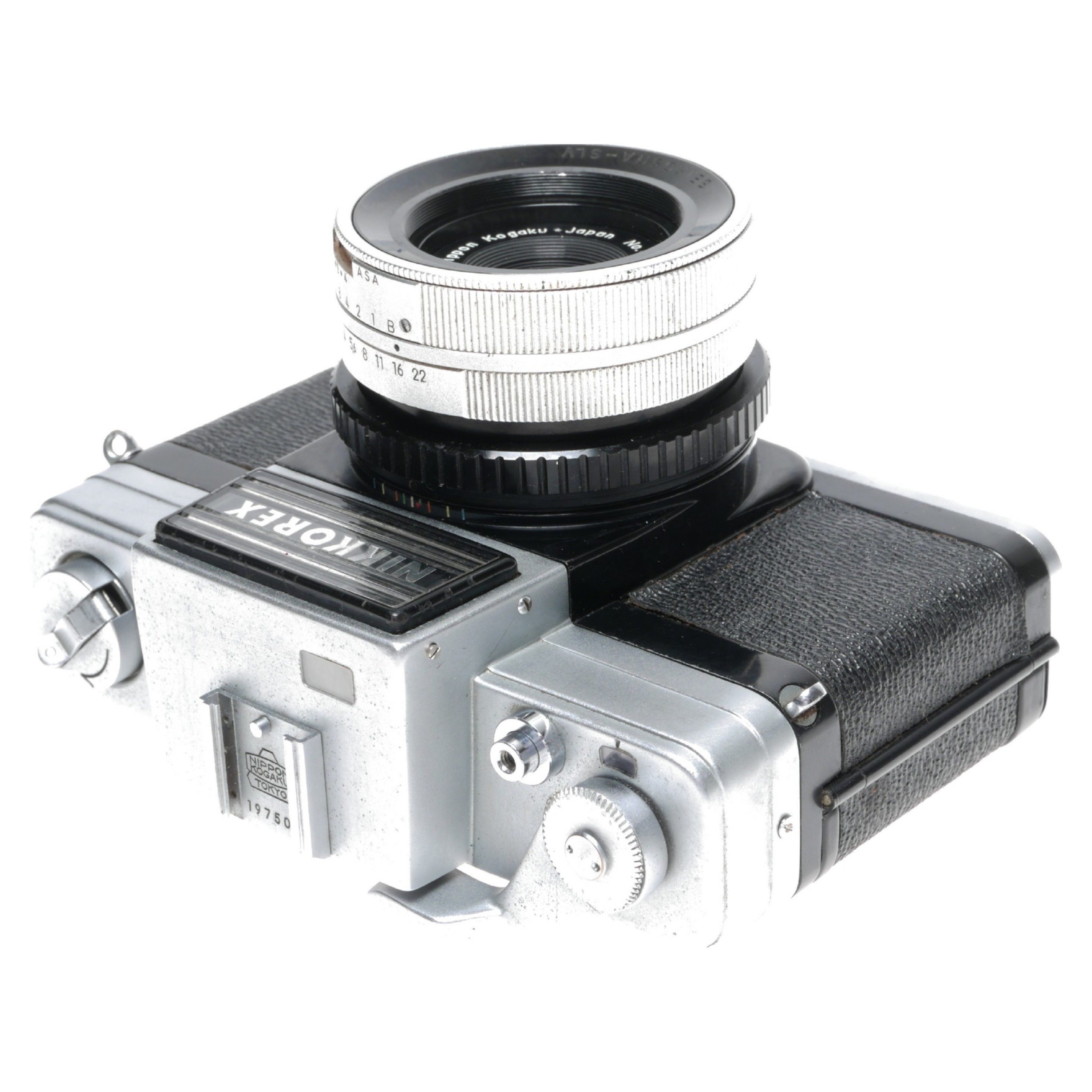 Nikkorex 35-2 35mm Leaf shutter SLR Camera Nikkor-Q 2.5/5cm Sold as is ...