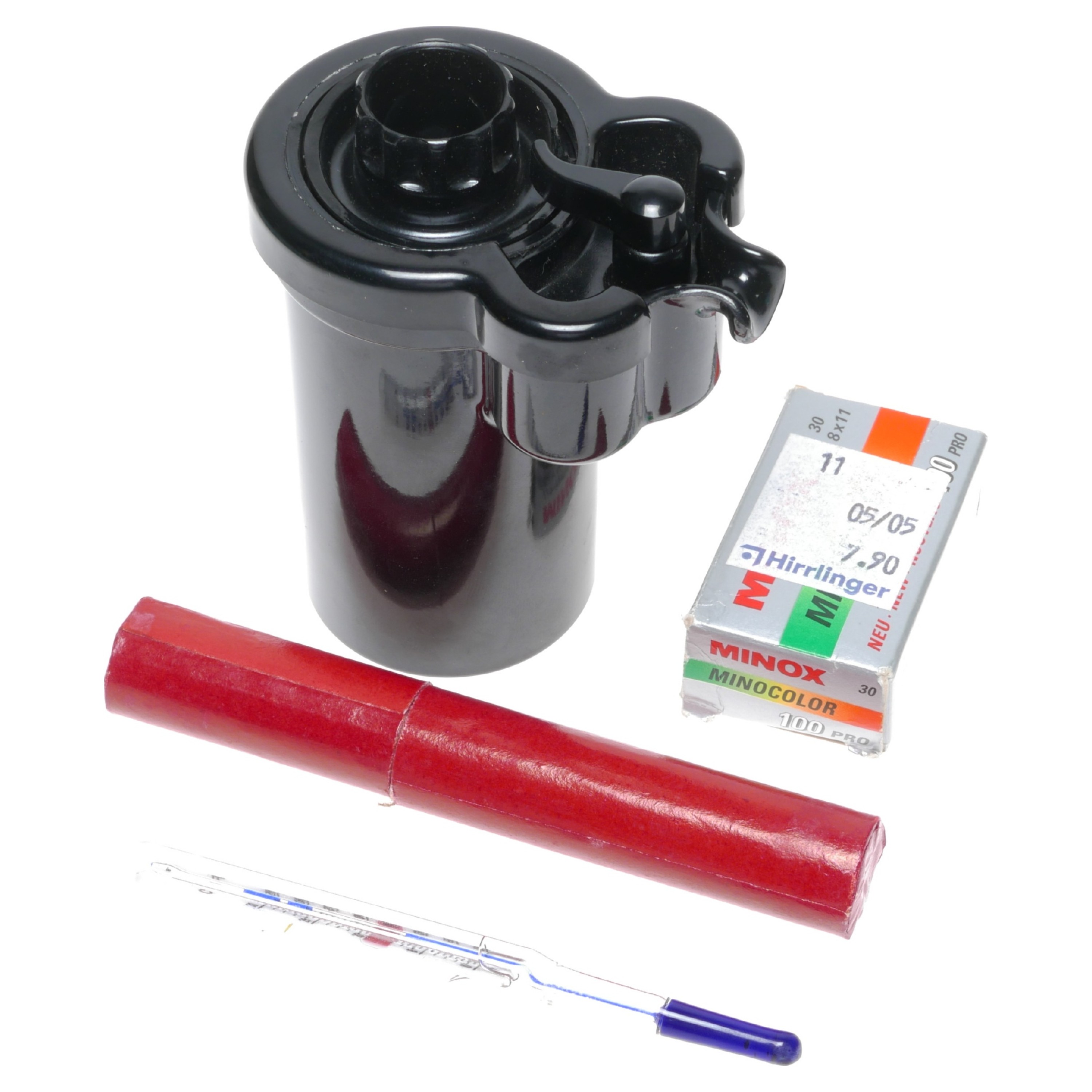 Minox Daylight Developing Tank Subminiature Camera 8x11 Film - Vintage ...