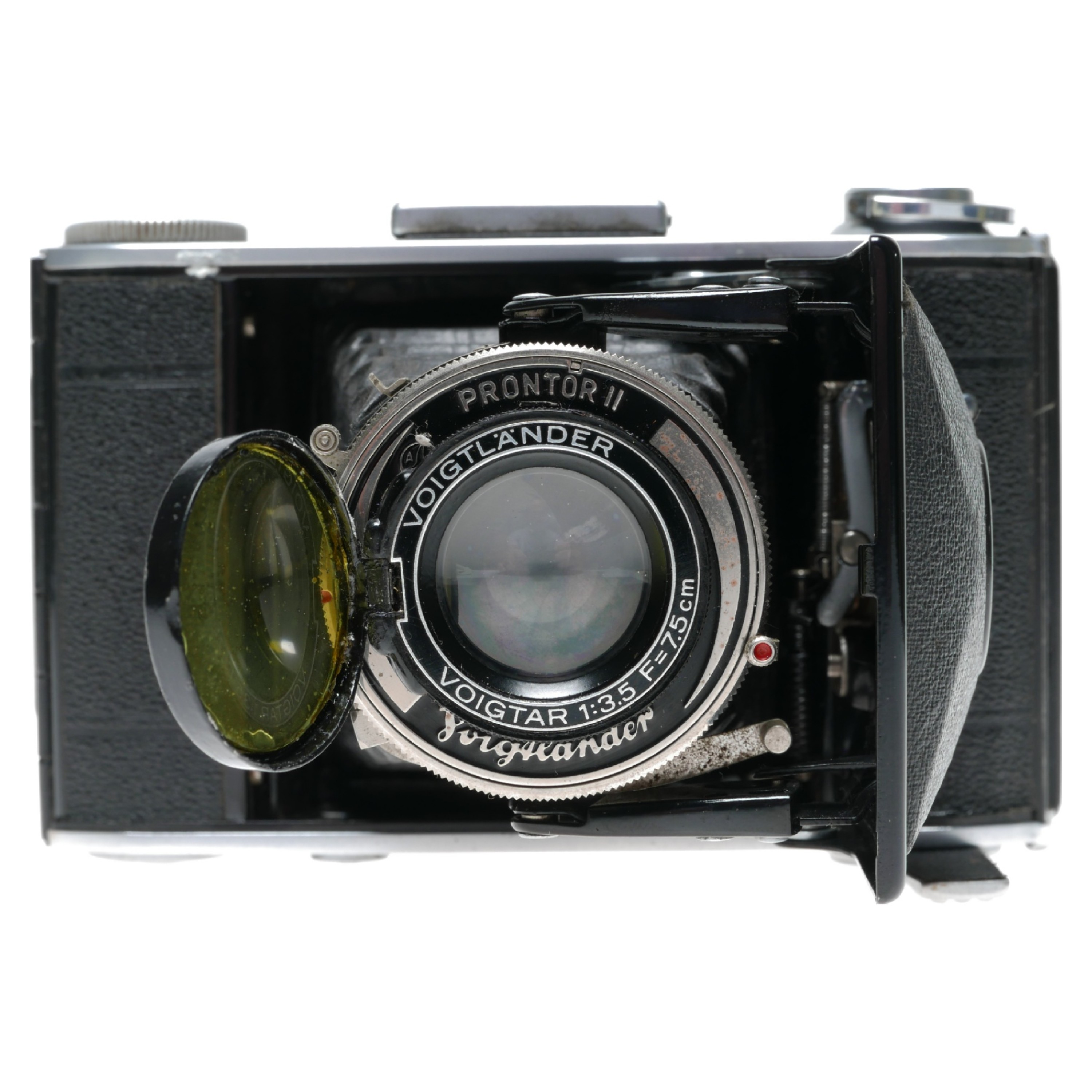 Voigtlander Baby Bessa 66 Folding Camera Voigtar 3.5/75mm Prontor II ...