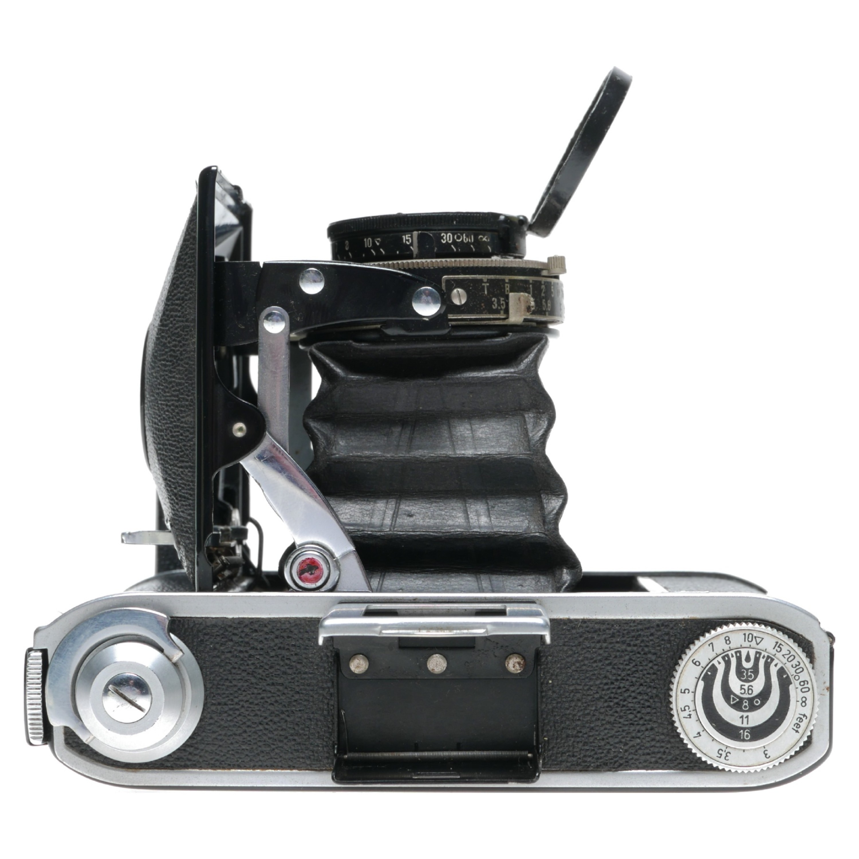 Voigtlander Baby Bessa 66 Folding Camera Voigtar 3.5/75mm Prontor II ...