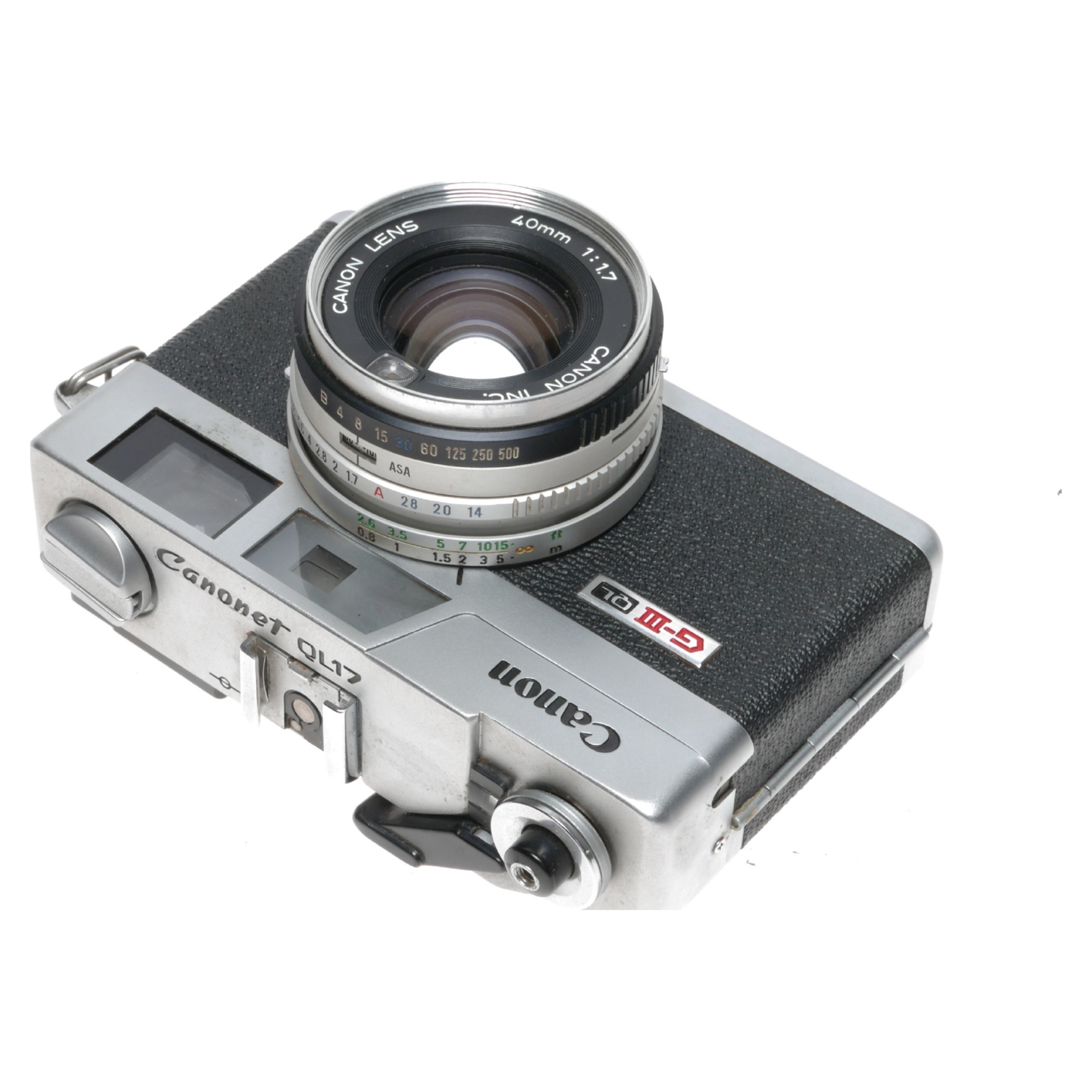 Canon Canonet G-III QL17 Point and Shoot Rangefinder Camera 1.7/40mm ...