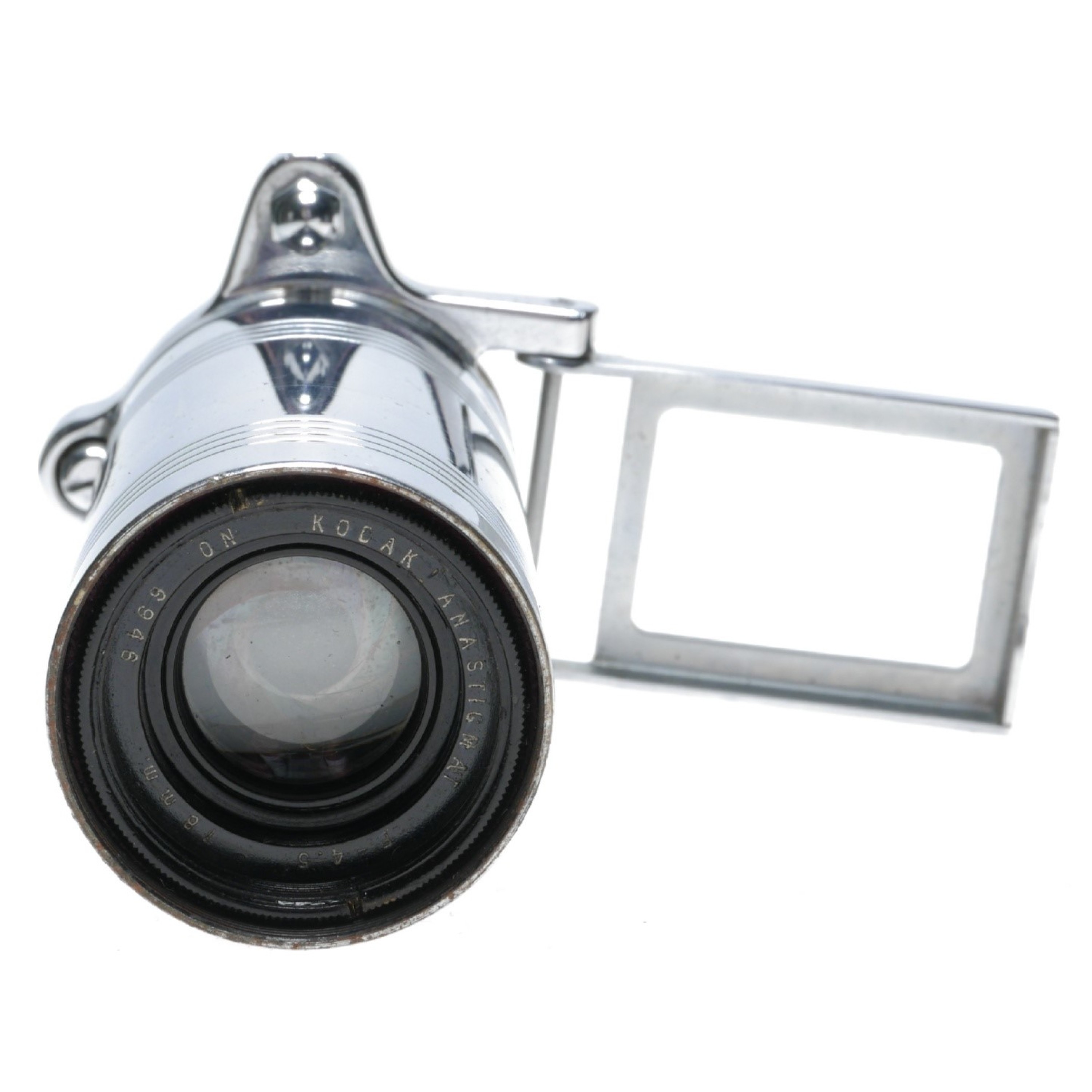 Kodak Cine Model B 16mm Film Movie Camera Tele-lens 4.5/78mm Filters ...