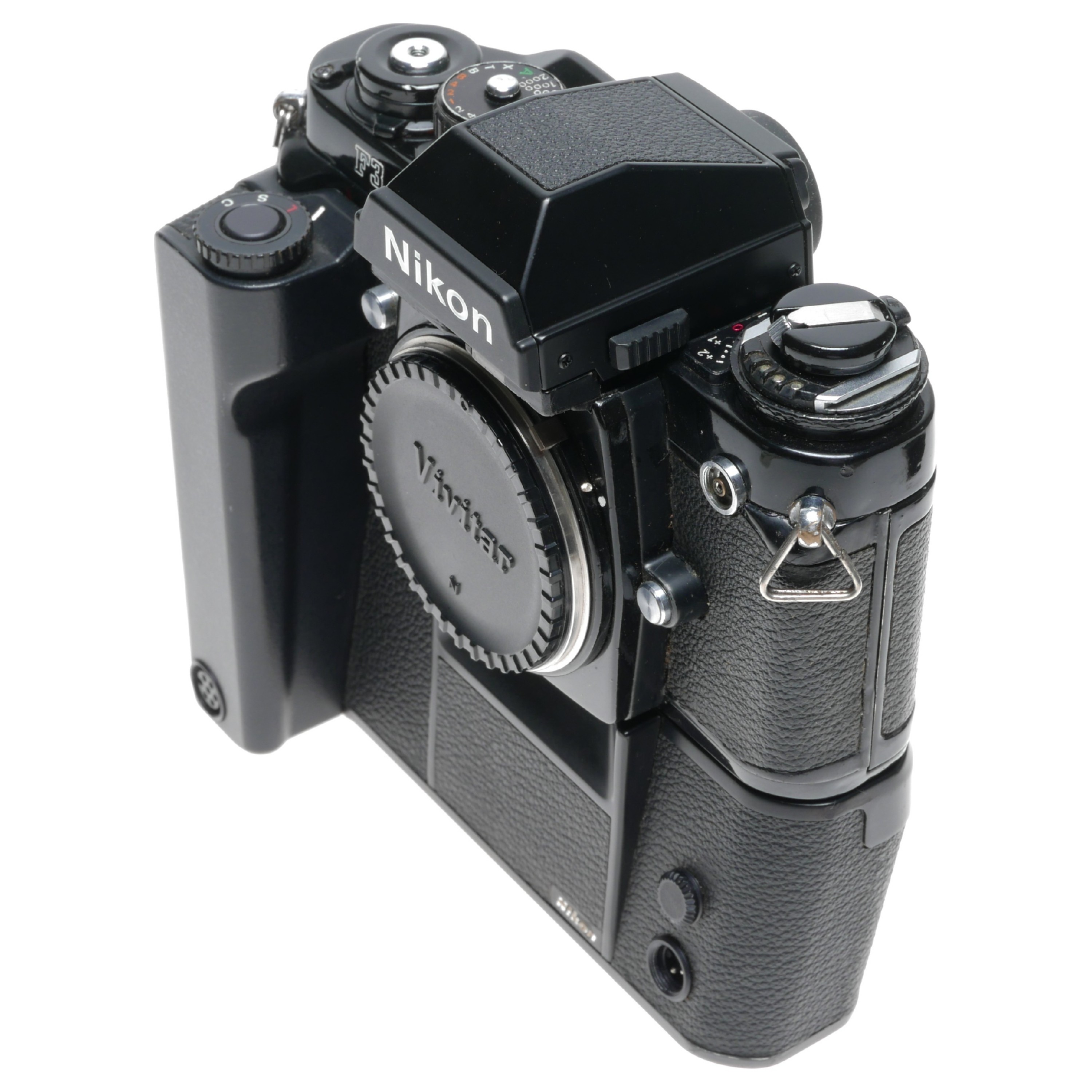 Nikon F3 SLR Film Camera MD-4 Motor Drive with Instructions - Vintage ...