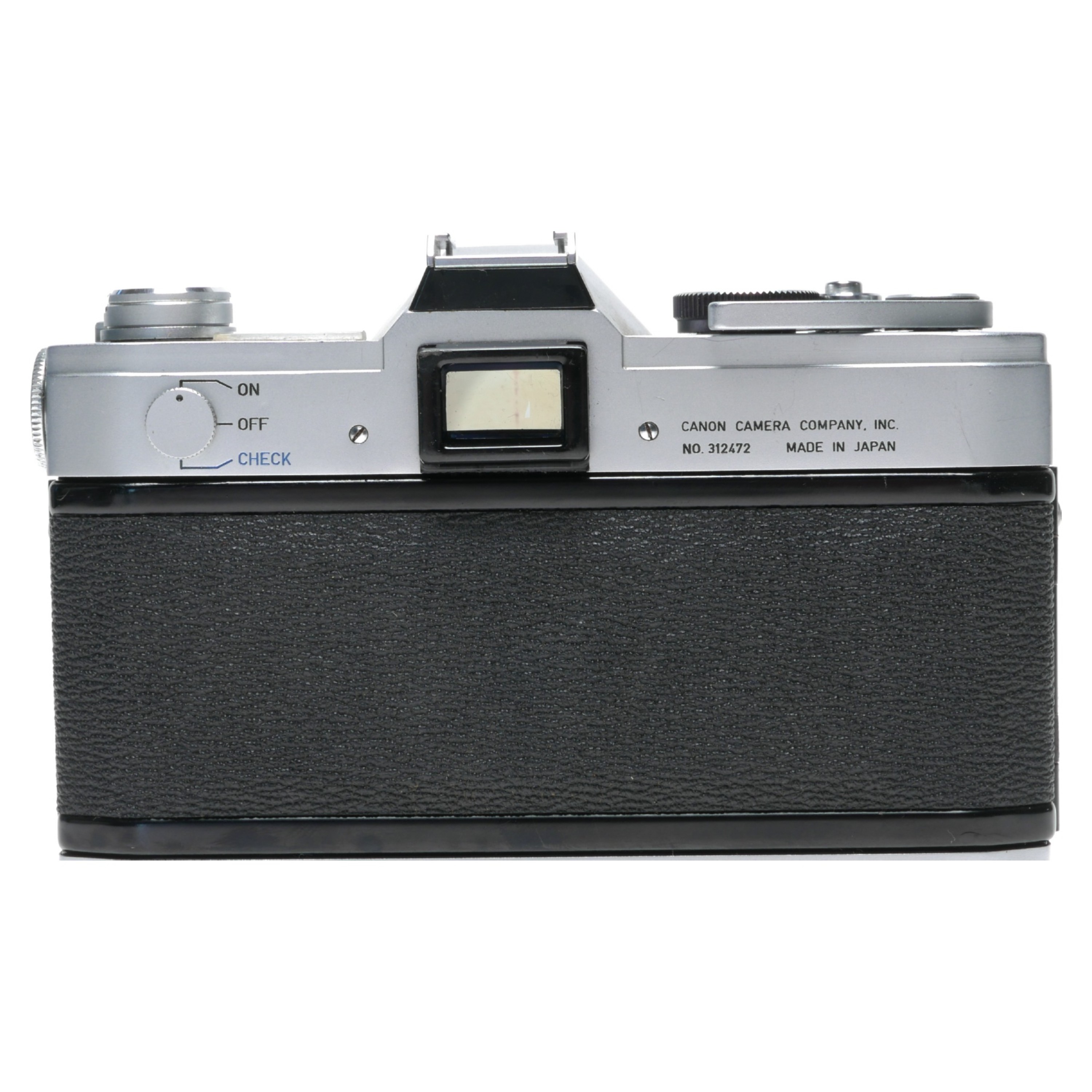 Canon FX 35mm Film SLR Camera FL 1.8/50mm No.312472 - Vintage No.312472 ...