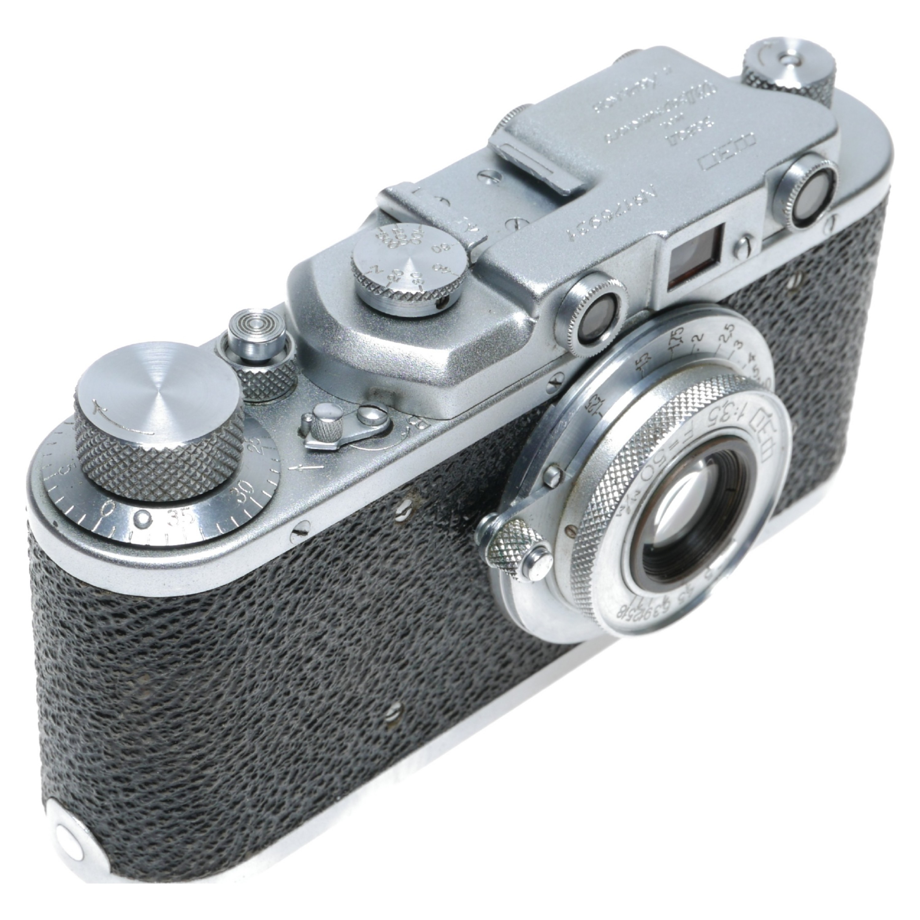 FED Type 1e Berdsk Rangefinder Camera 3.5/50 M39 Leica Mount USSR ...