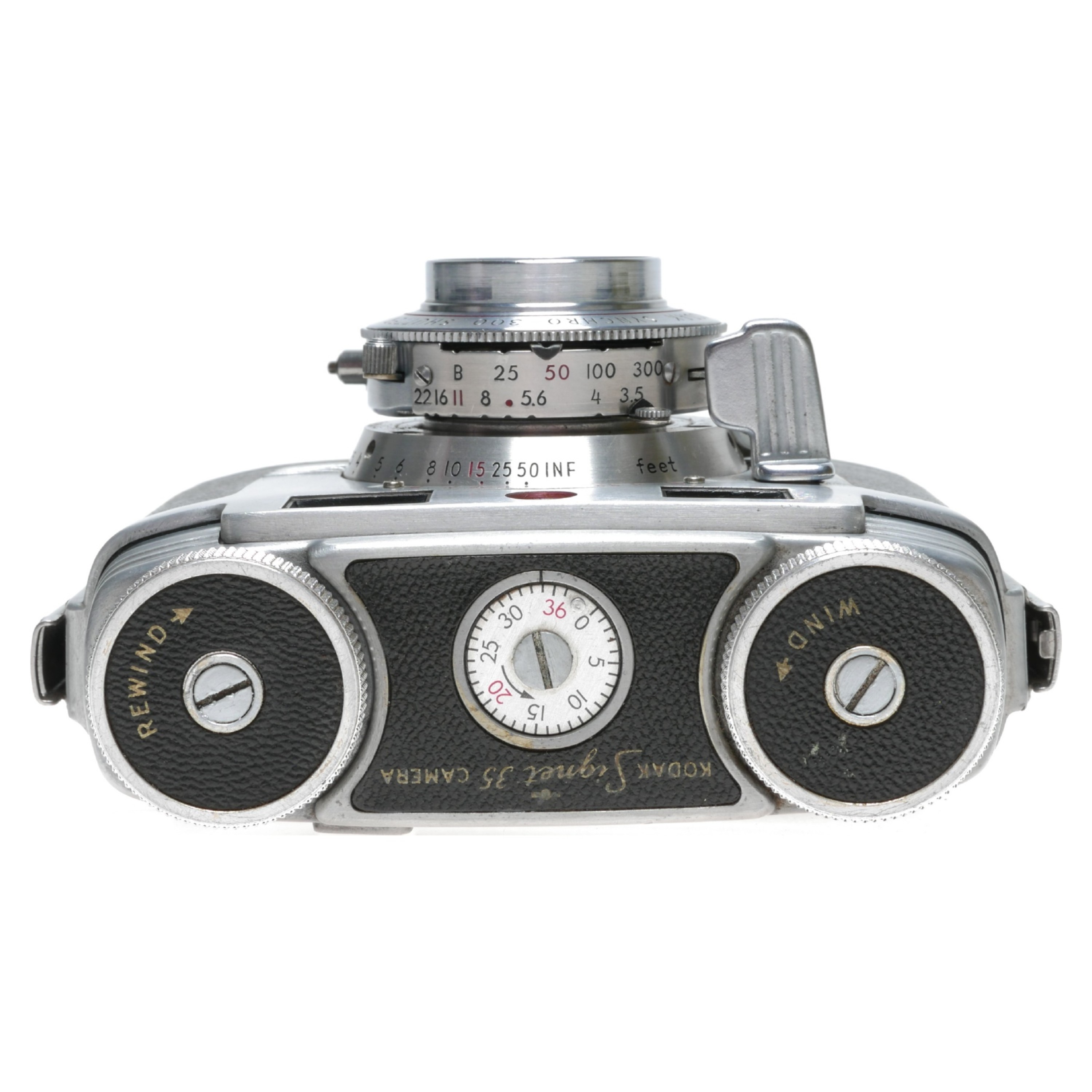 Kodak Signet 35 Rangefinder Camera Ektar f:3.5 44mm - Vintage 44mm ...