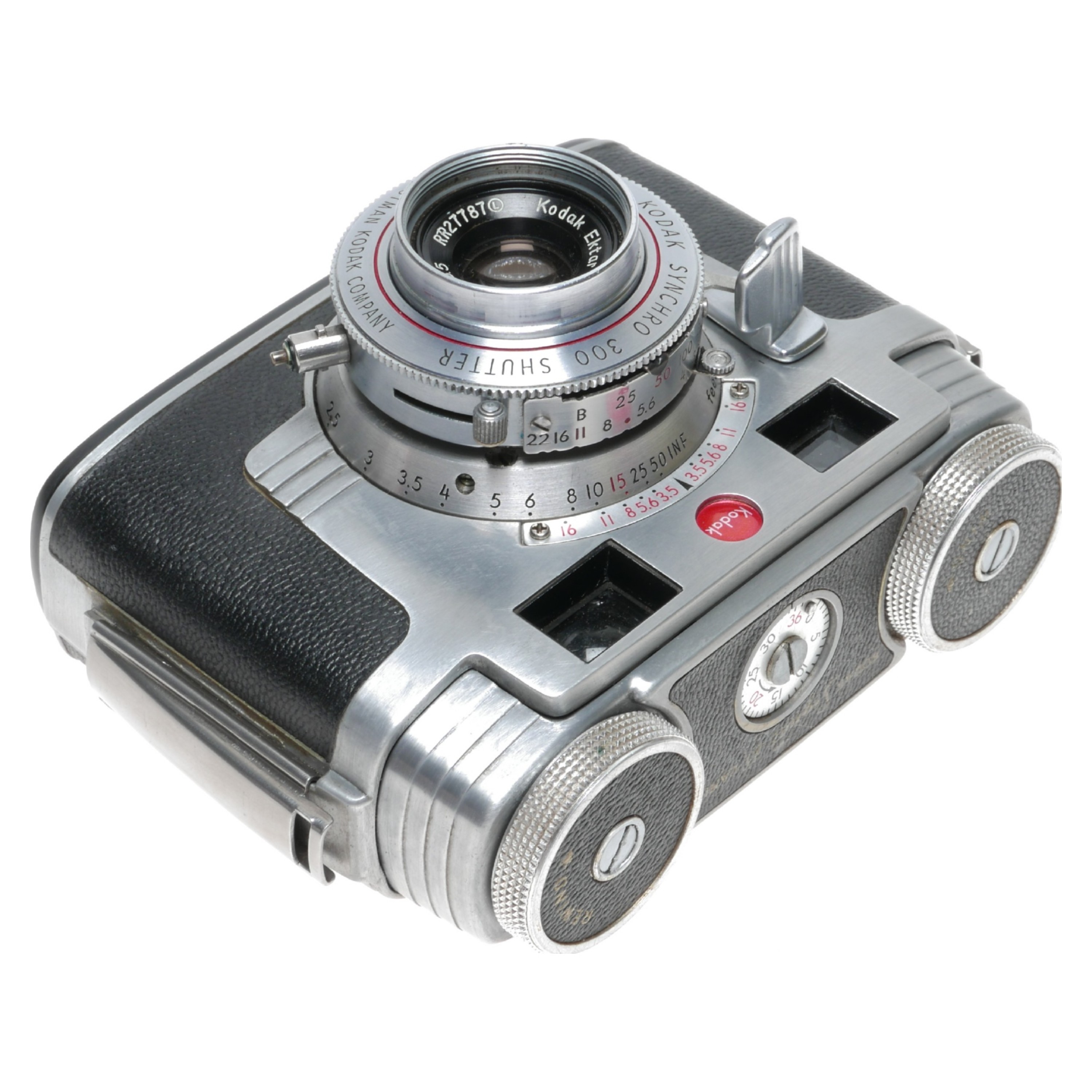 Kodak Signet 35 Rangefinder Camera Ektar f:3.5 44mm - Vintage 44mm ...