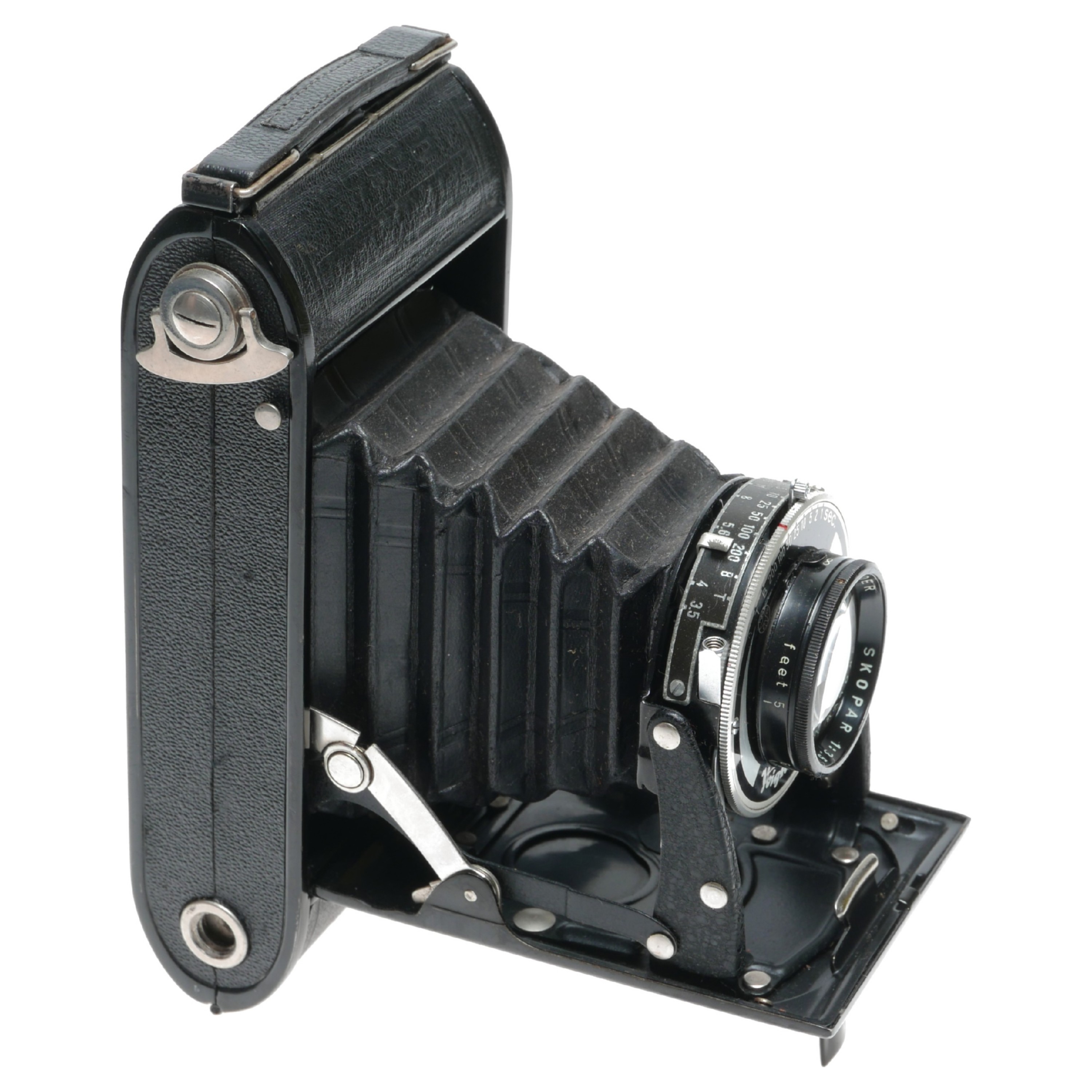 Voigtlander Bessa Folding Medium Format Camera Skopar 1:3.5 f=10.5cm ...