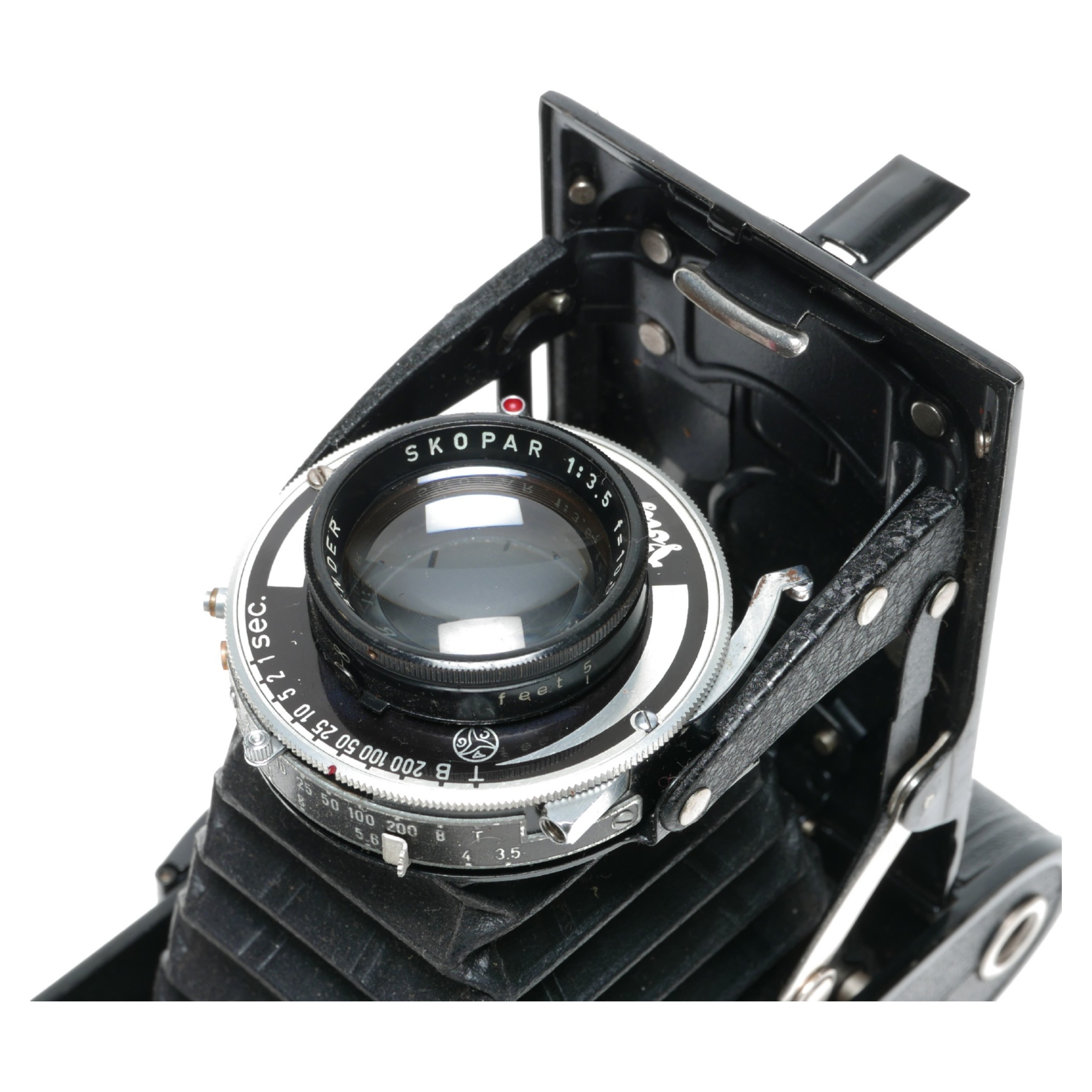 Voigtlander Bessa Folding Medium Format Camera Skopar 1:3.5 f=10.5cm ...