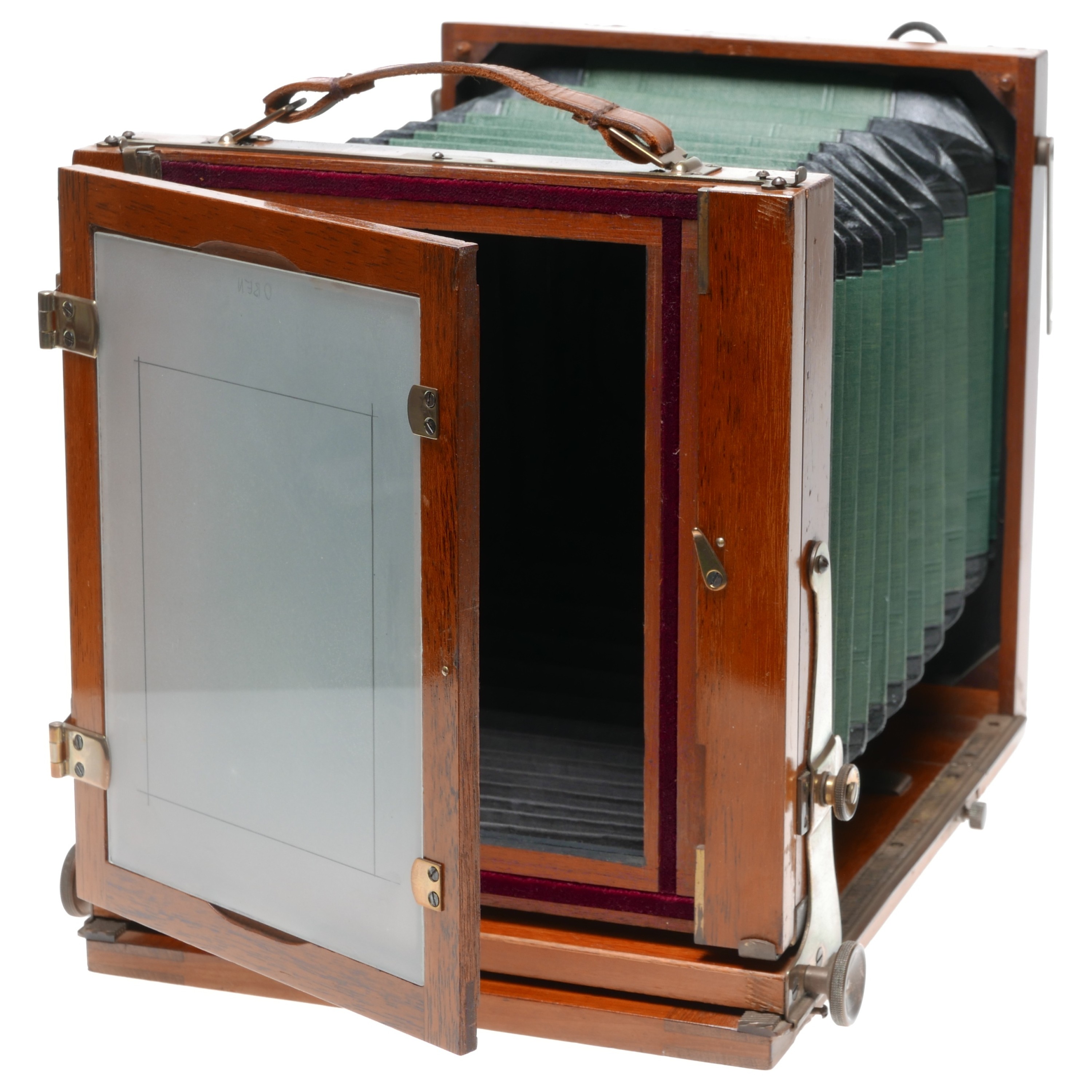 ICA Dresden Tailboard Field camera C. JOS Schneider Xenar 3.5/210 lens ...