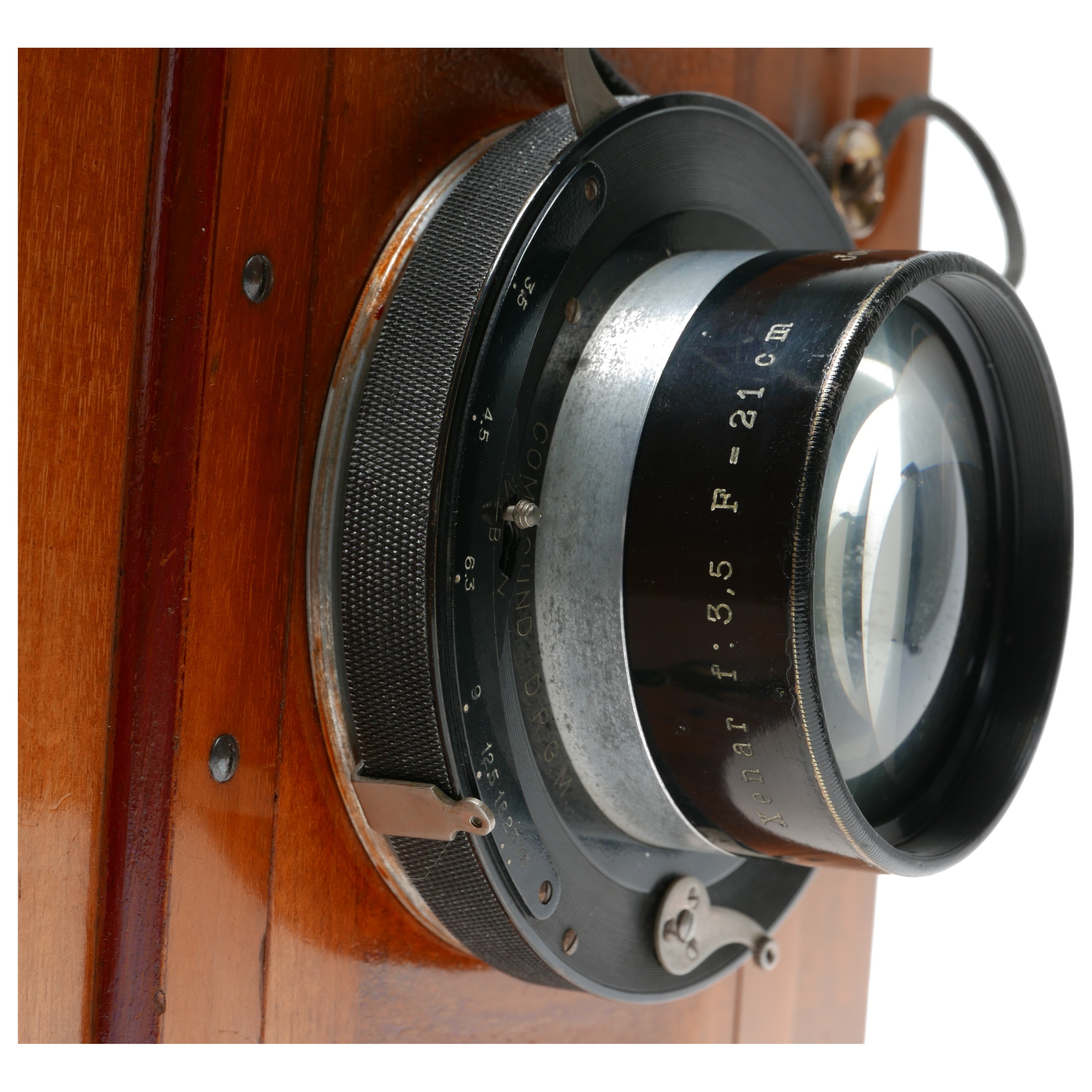 ICA Dresden Tailboard Field camera C. JOS Schneider Xenar 3.5/210 lens ...