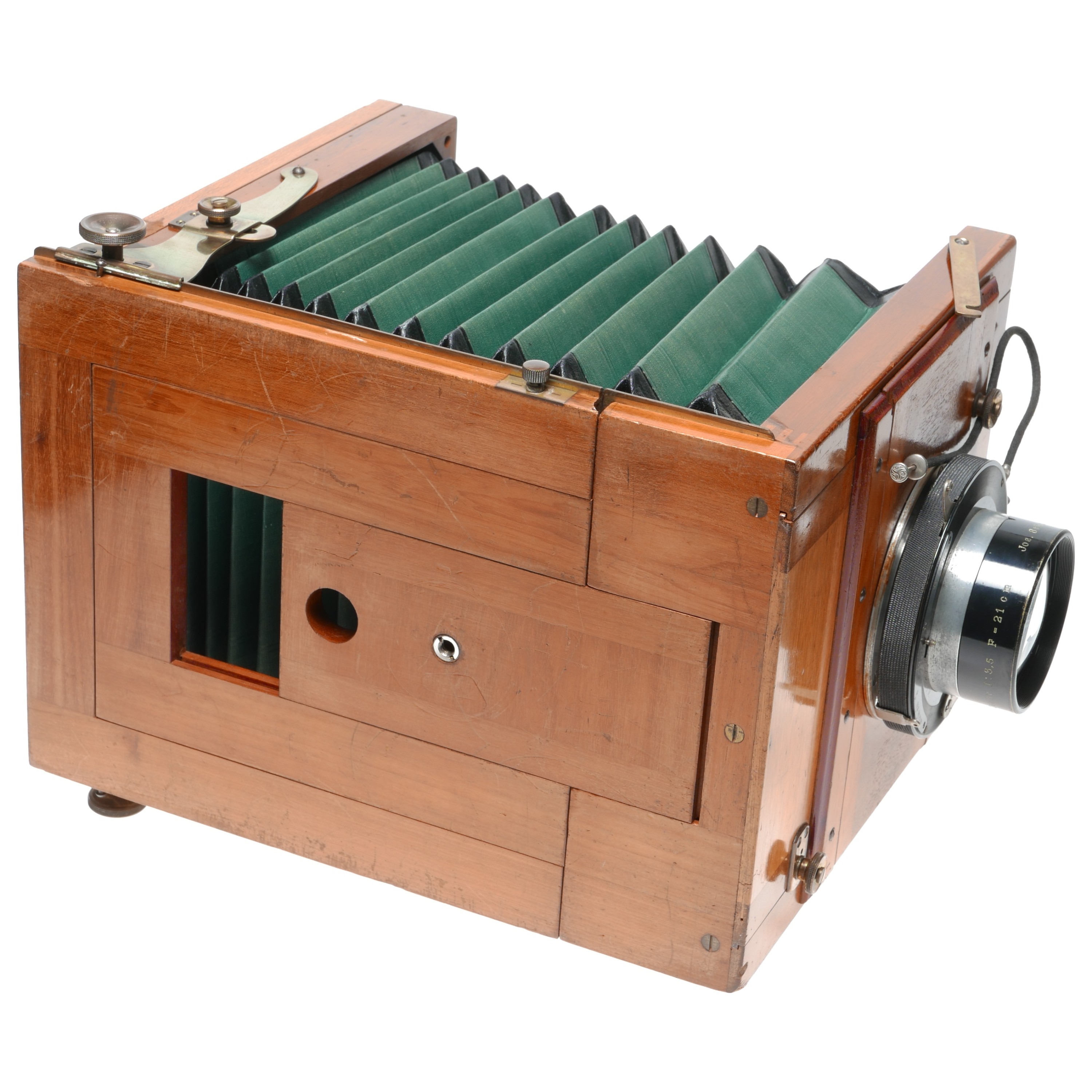 ICA Dresden Tailboard Field camera C. JOS Schneider Xenar 3.5/210 lens ...