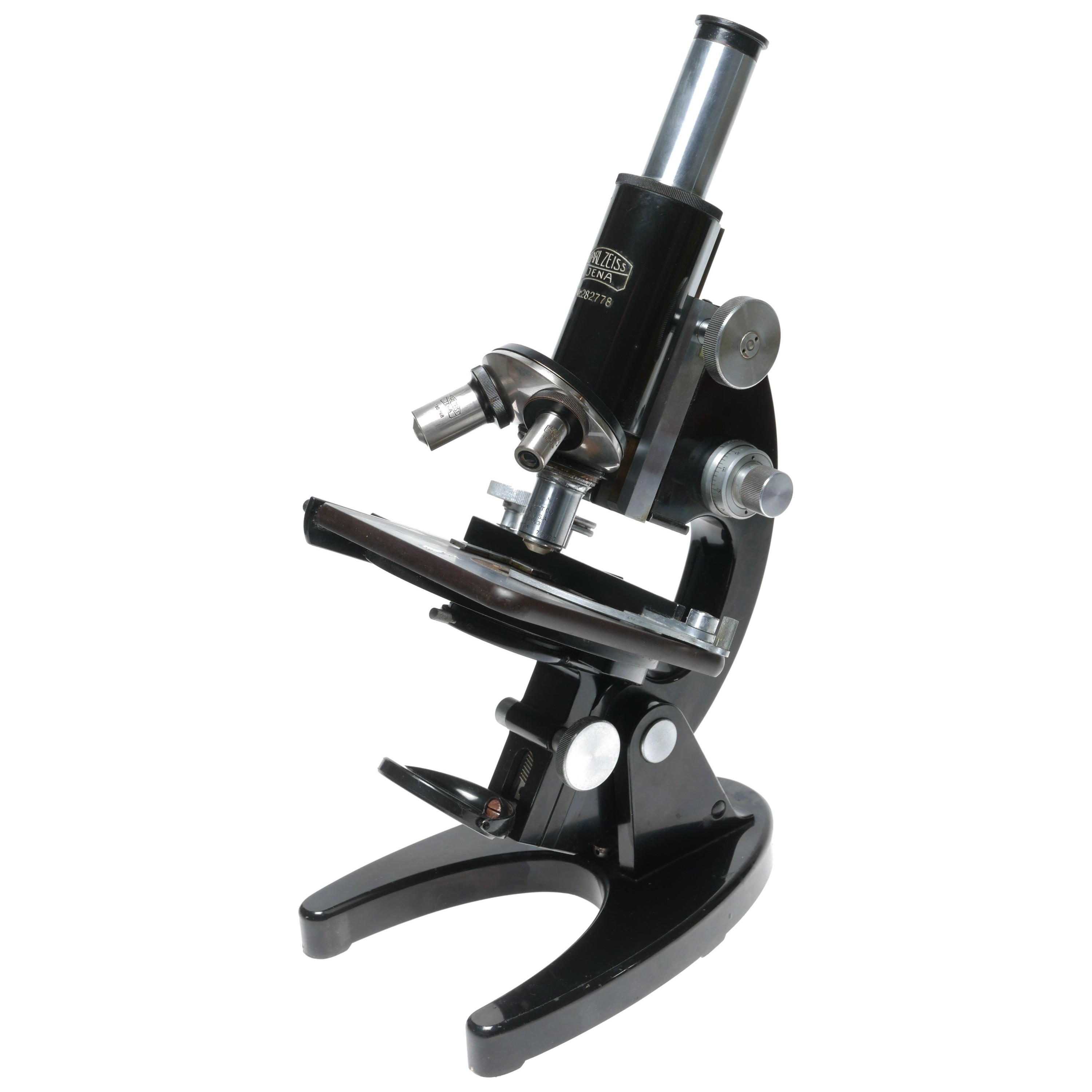 Olympus bench top microscope 3 objective lenses in original case ...