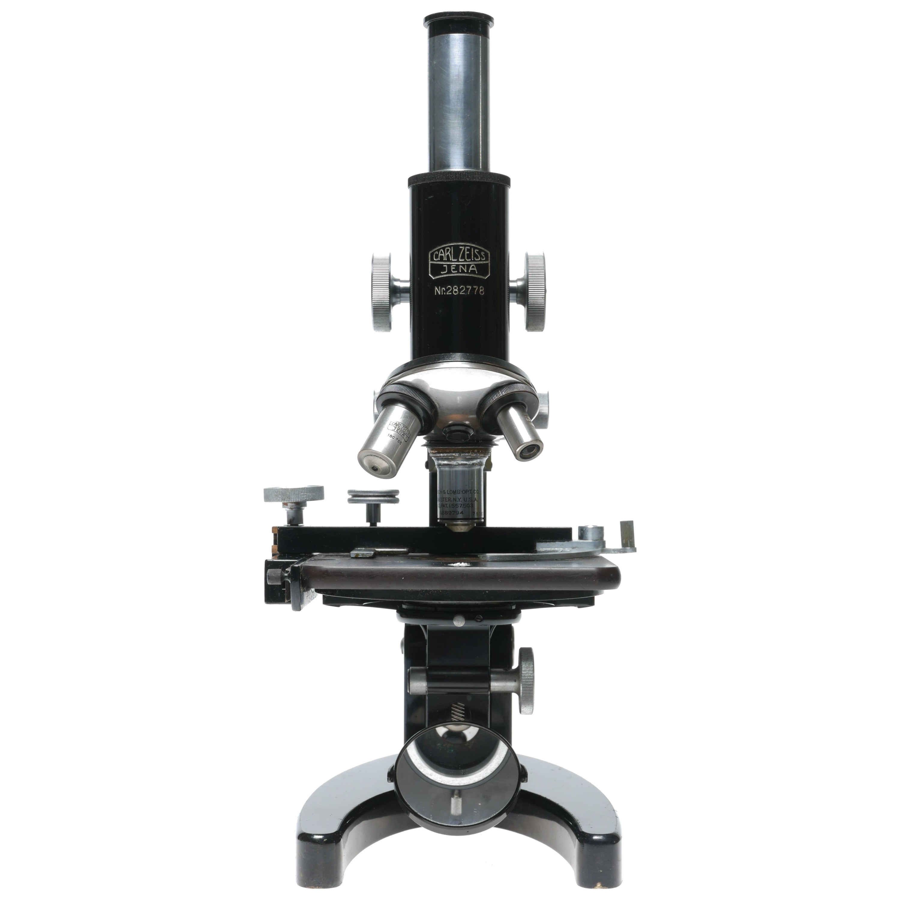 Olympus bench top microscope 3 objective lenses in original case ...