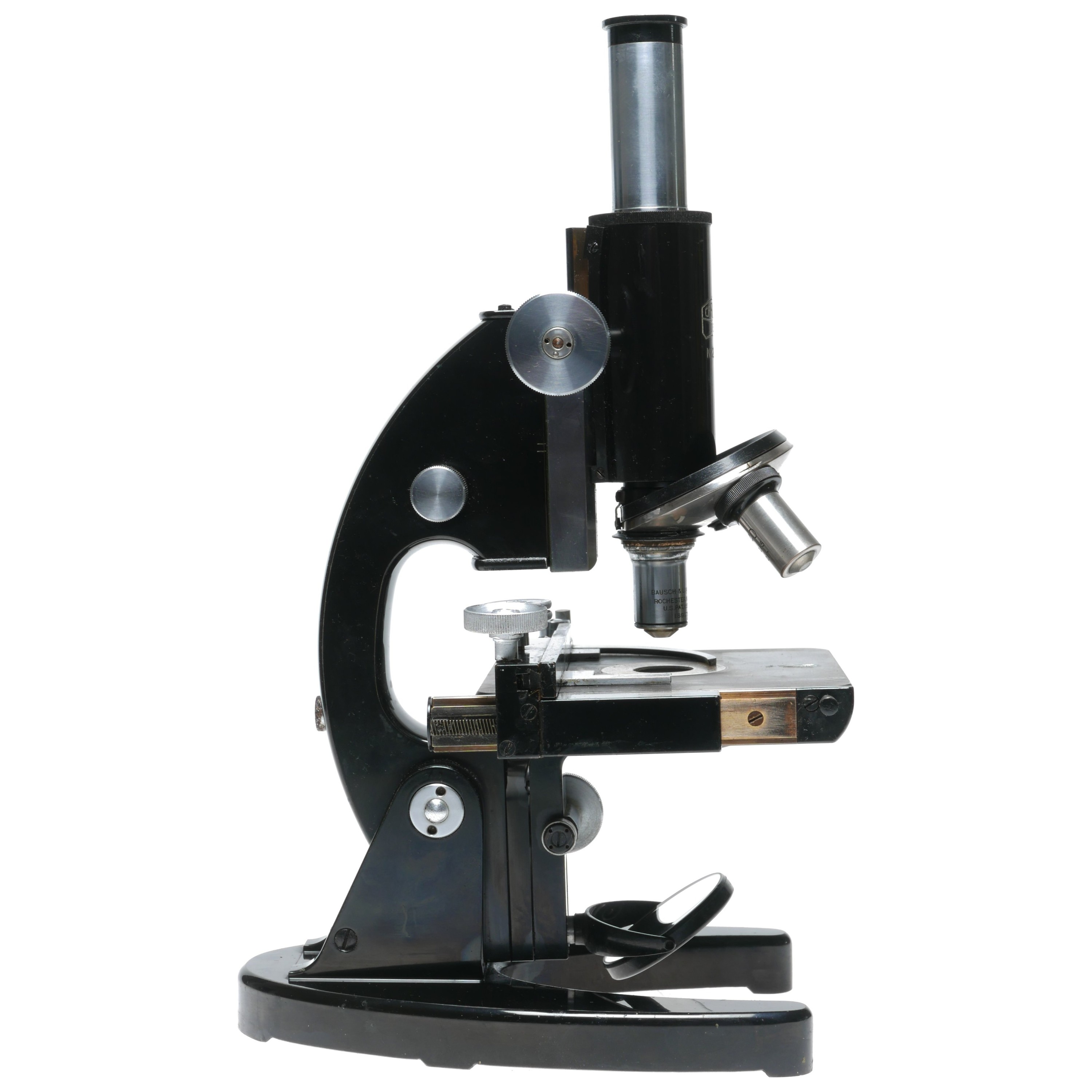 Olympus bench top microscope 3 objective lenses in original case ...