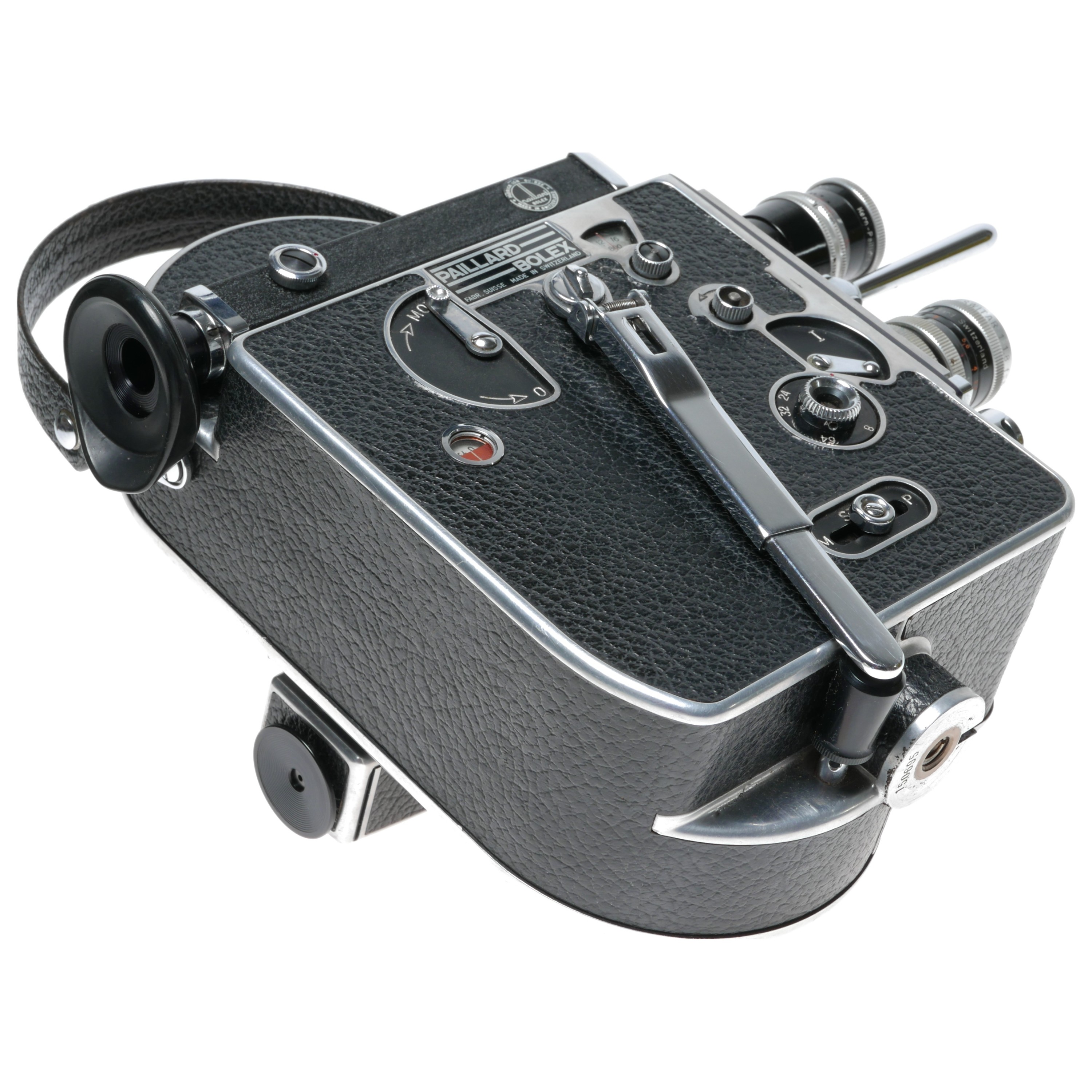 H8 Bolex 8mm film Cine camera 4 Yvar lenses cased manuals - Vintage ...