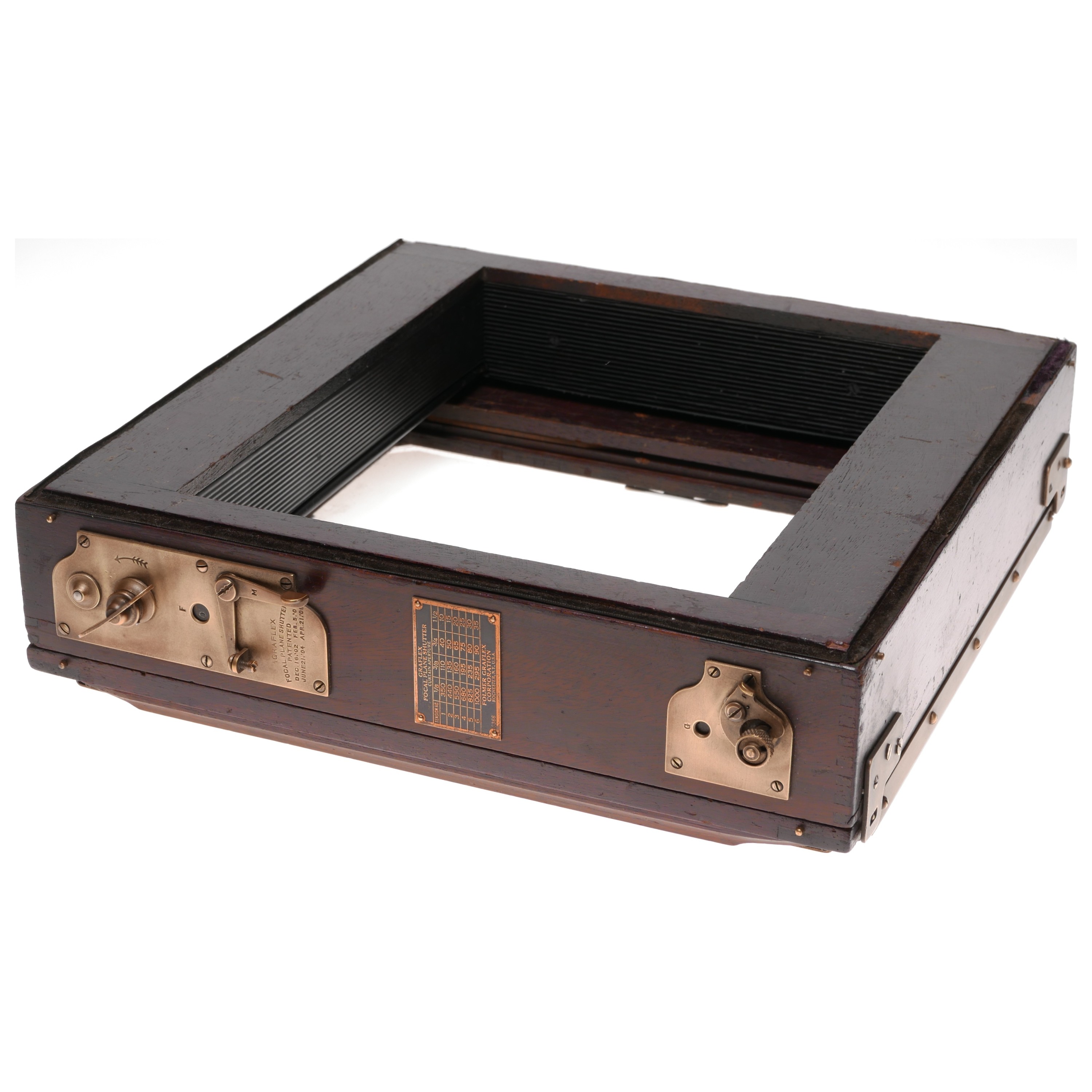 Graflex camera film back focal plain shutter 8X10 large format rare ...