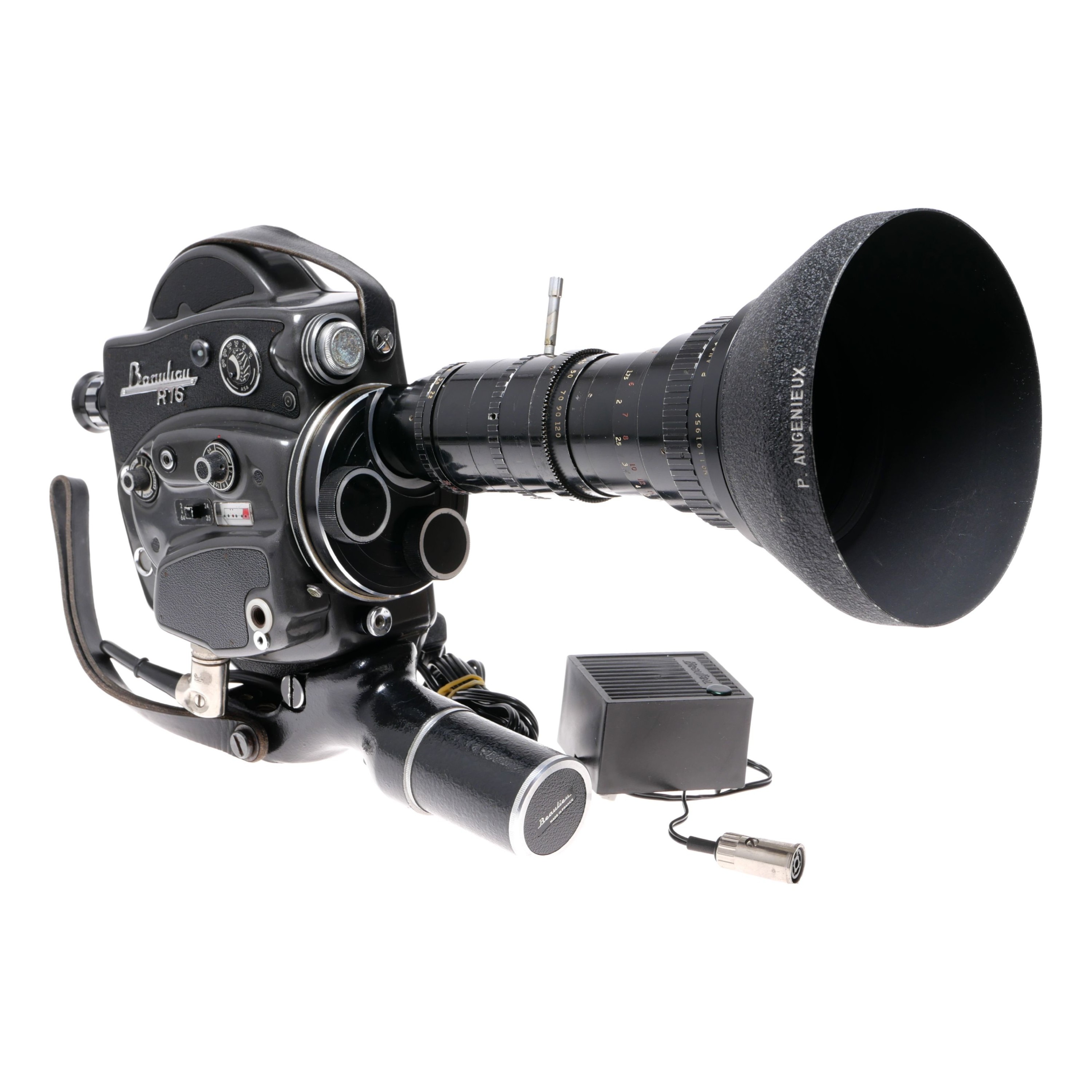Beaulieu R16 16mm Film Camera Angenieux 12-120mm Zoom Kit