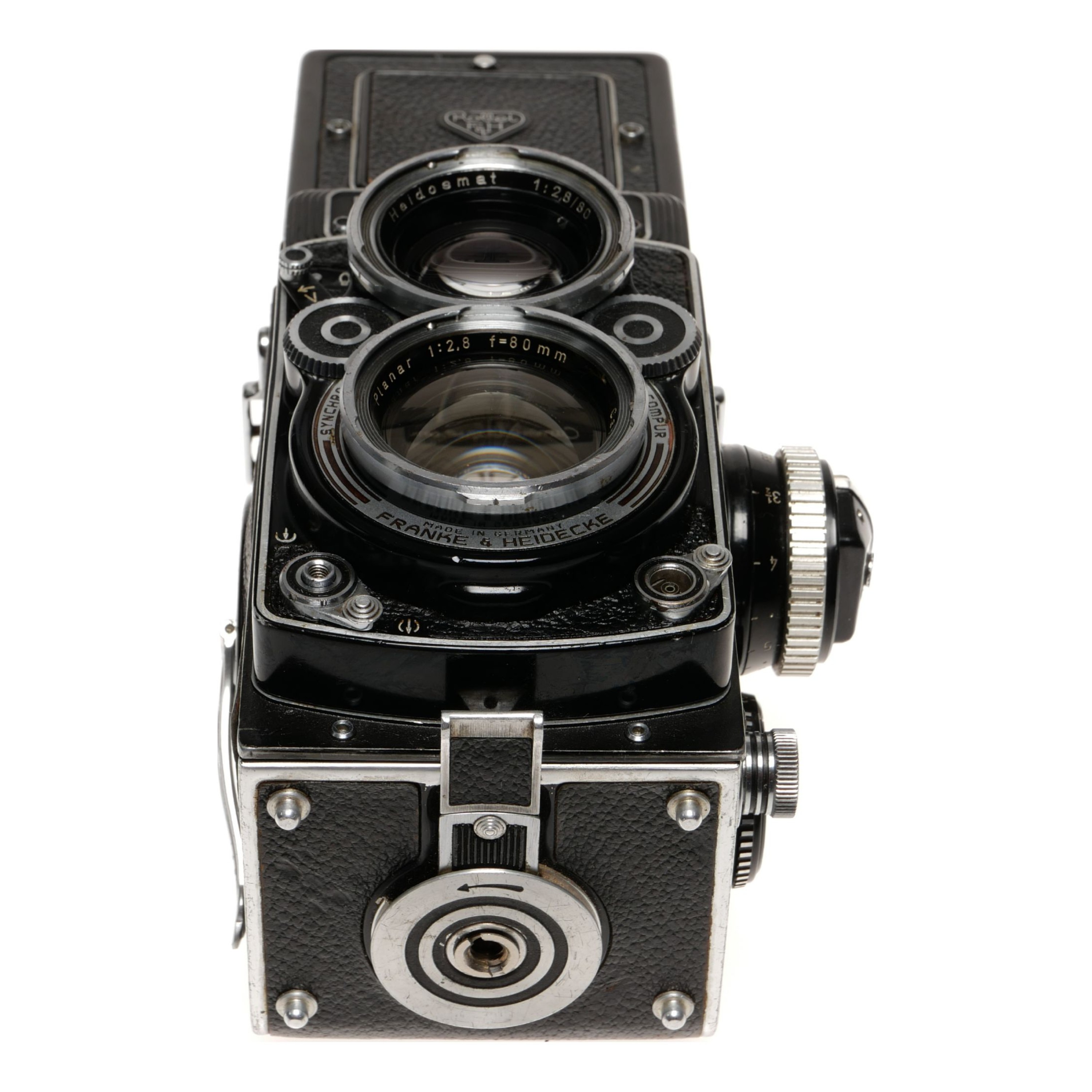 Rolleiflex 2.8F with 80mm f/2.8 Zeiss TLR 120 Film Camera Kit