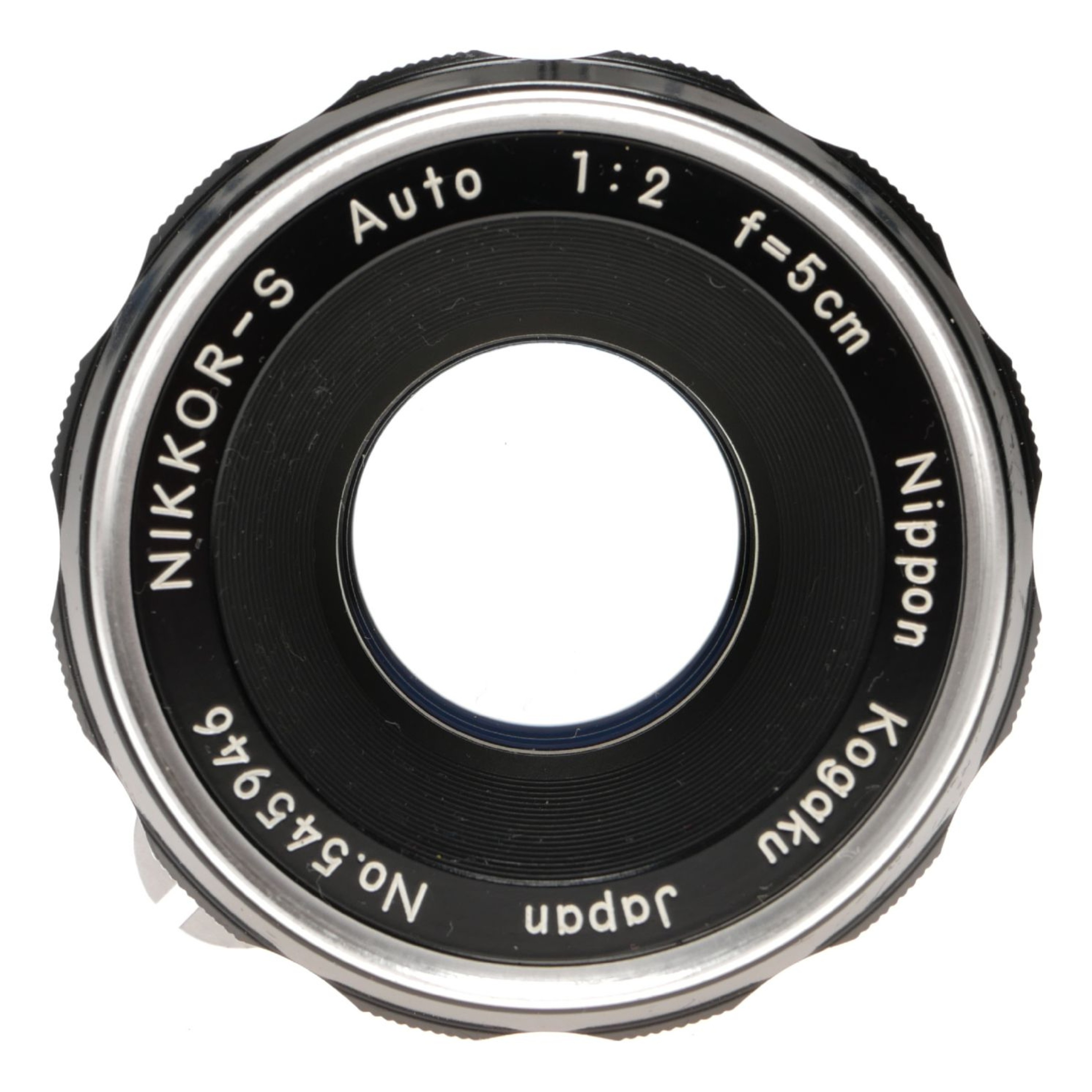 NIKKOR-S Auto 50mm f/2 Non-Ai Lens Kit NIPPON KOGAKU JAPAN