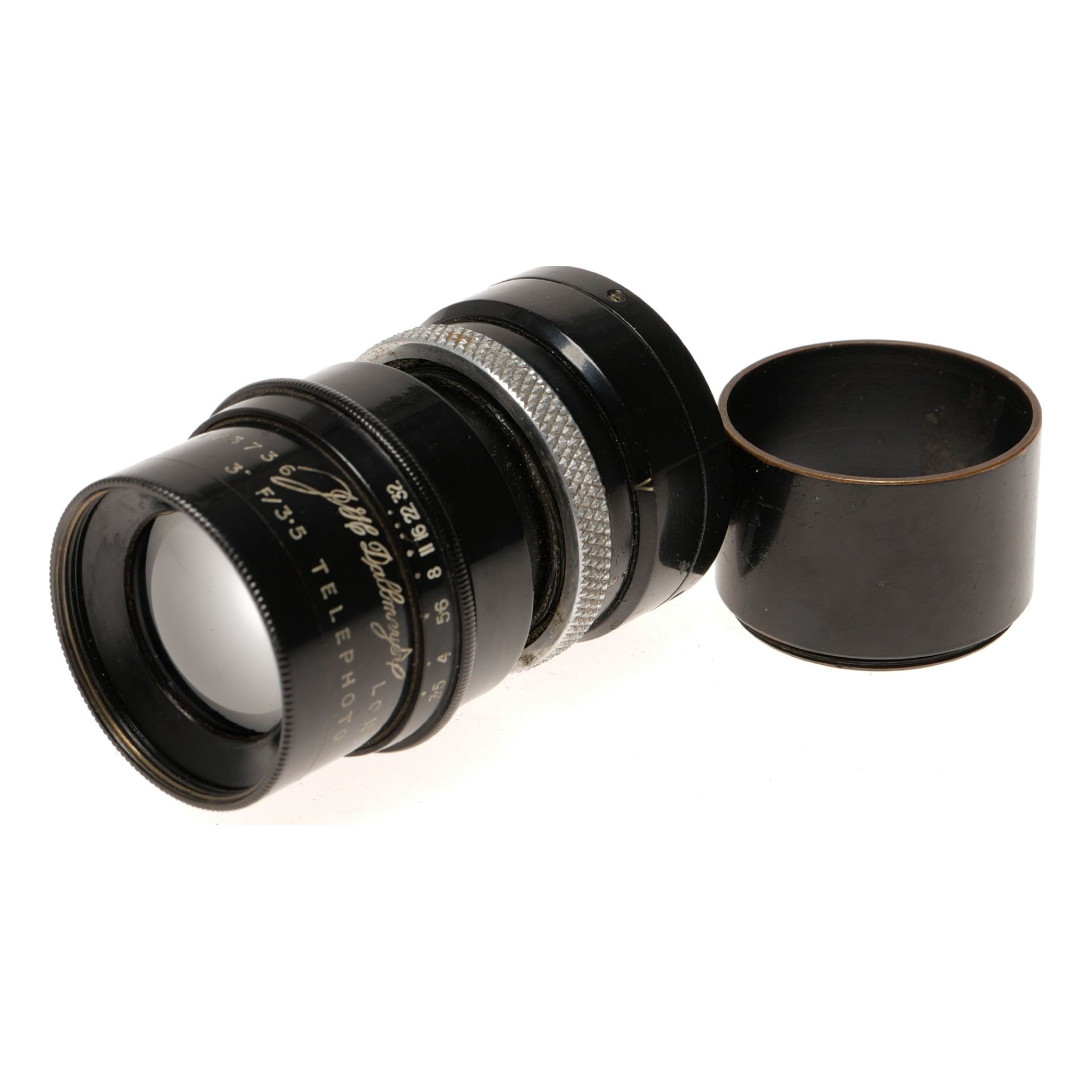 DALLMEYER Telephoto 3 Inch f/35 C-Mount Cine Lens VINTAGE 1930s