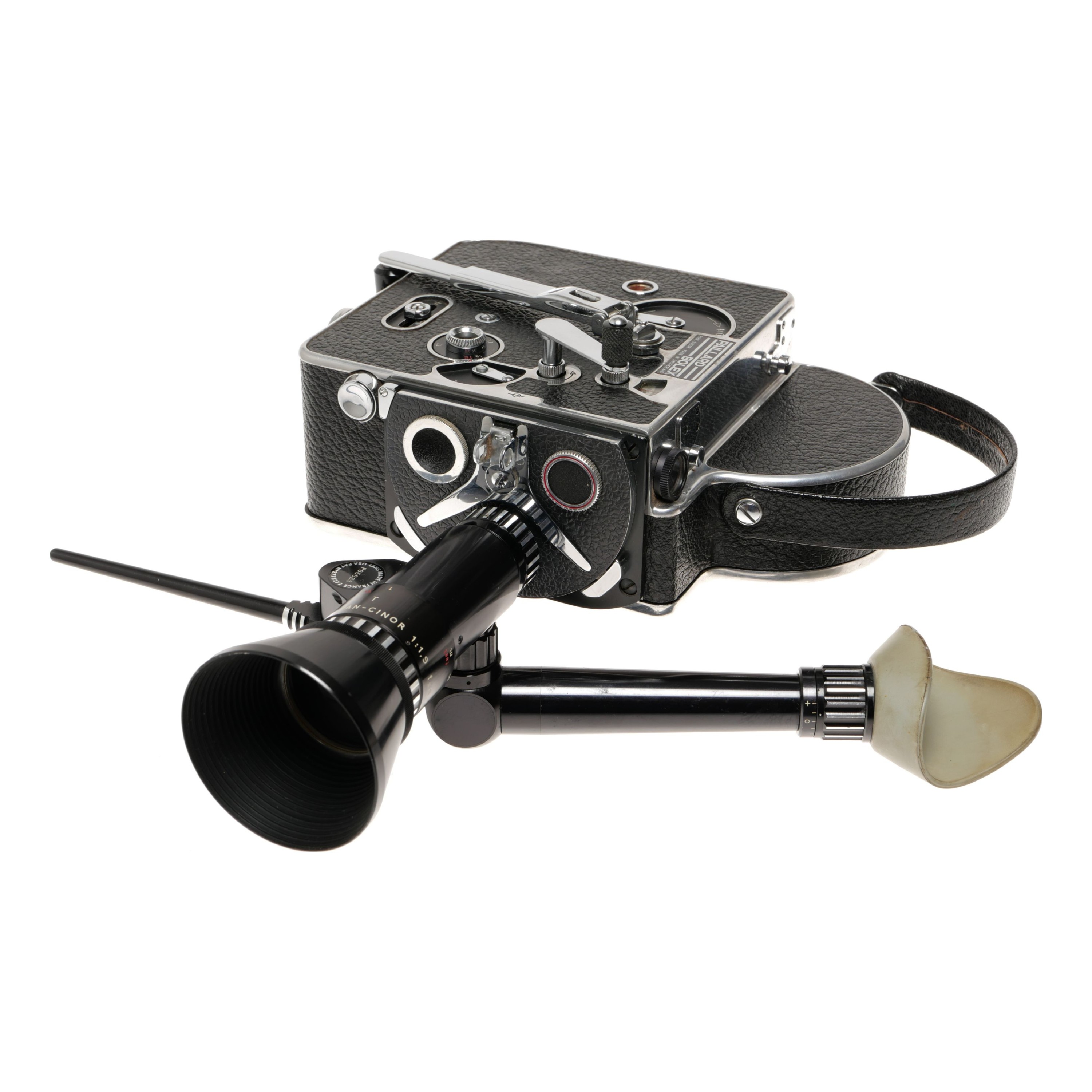 Bolex H8 8mm Cine Camera Pan-Cinor Angenieux PARTS/DISPLAY